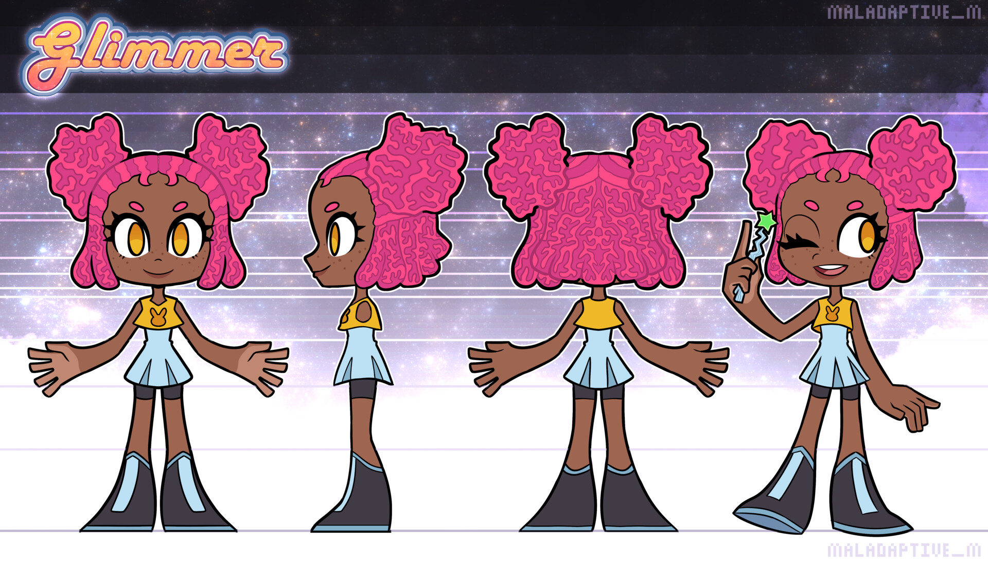 ArtStation - Glimmer Turnaround (Update)