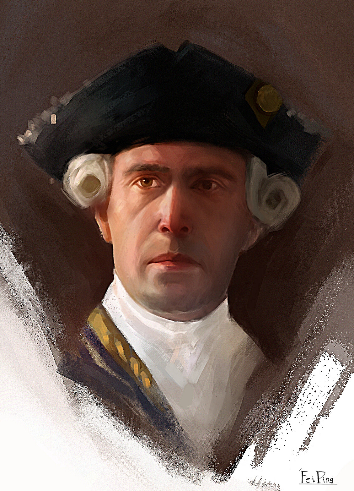 ArtStation - James Norrington Portrait