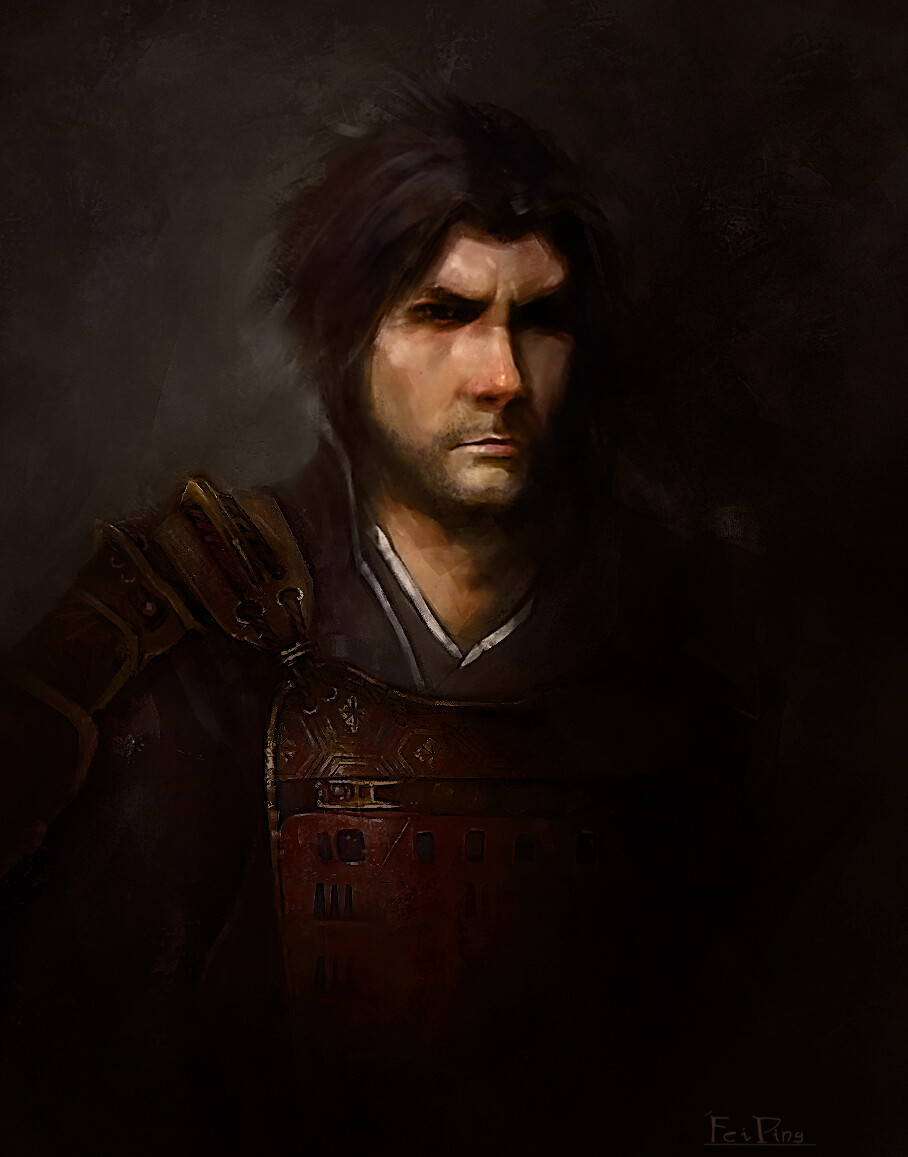 ArtStation - Samurai Portrait