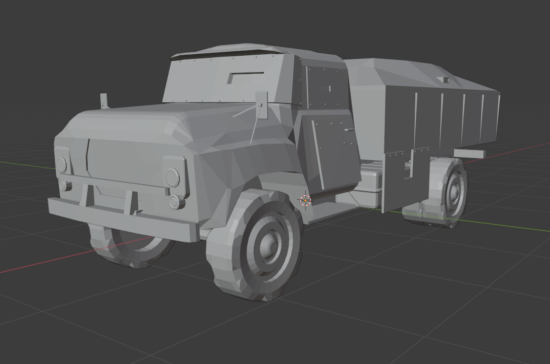 ArtStation - Armored Truck