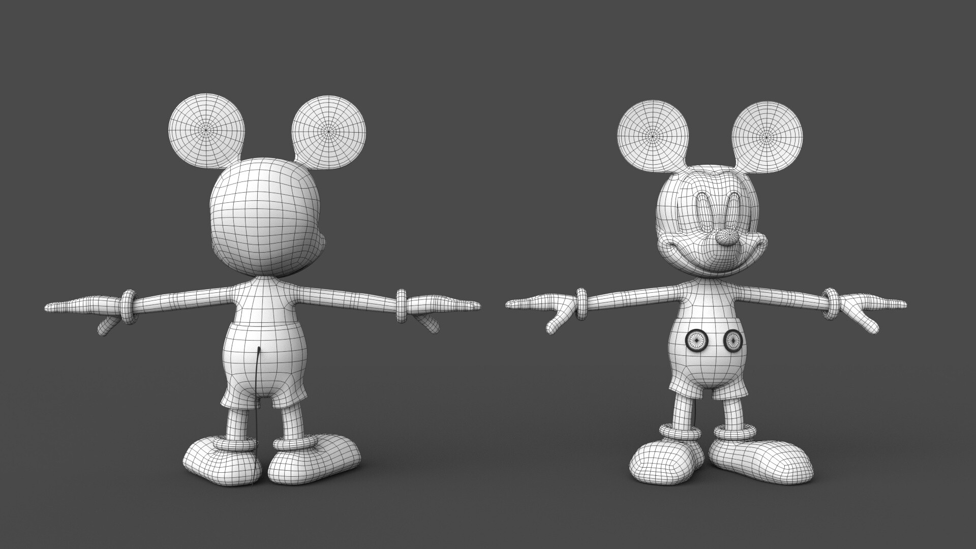 Sanith Mc - Mickey mouse 3D model