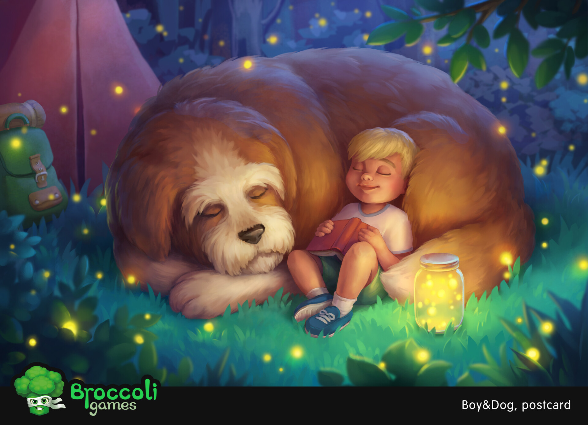 ArtStation - Boy&Dog