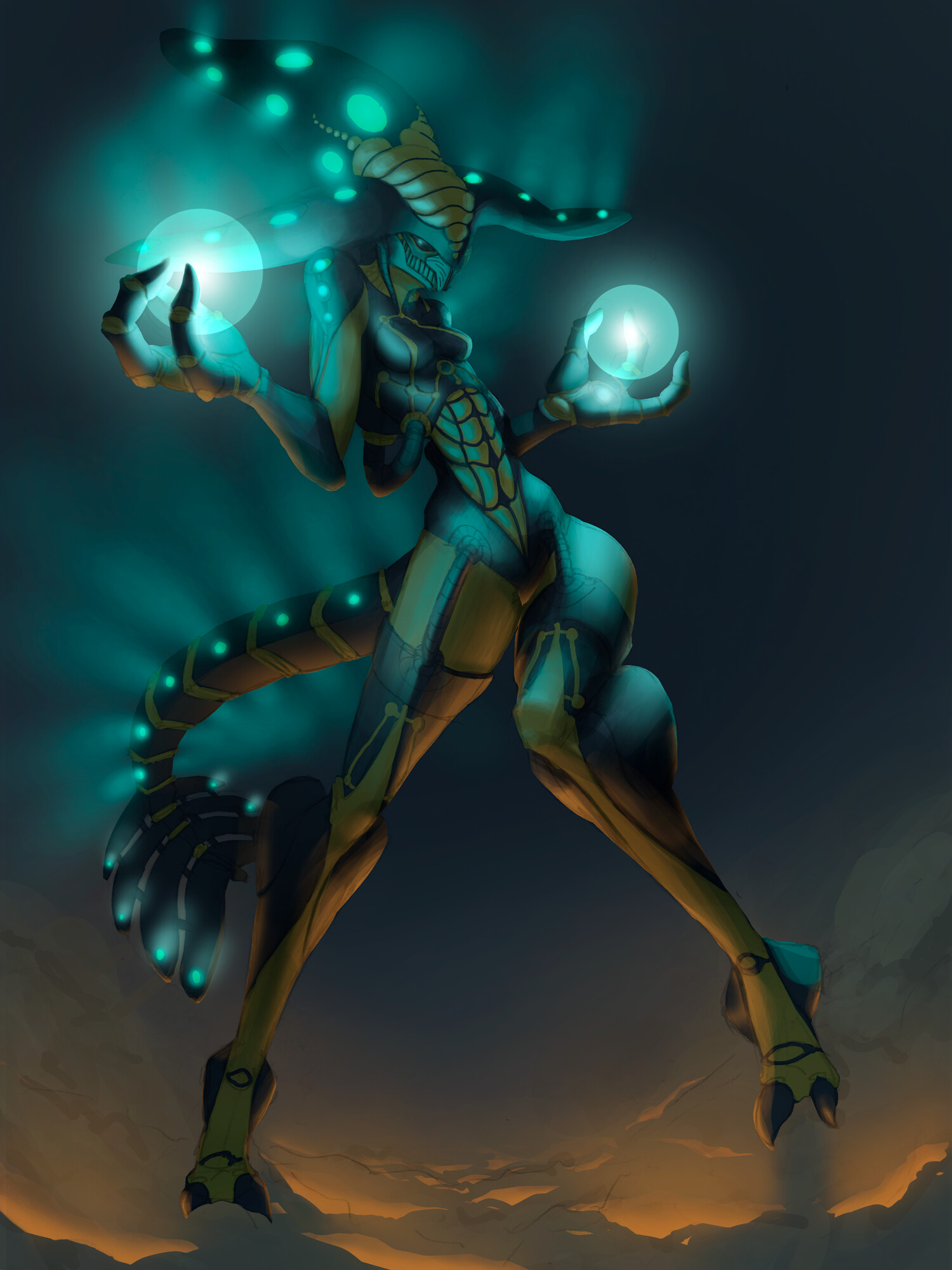 ArtStation - Deep sea cyborg