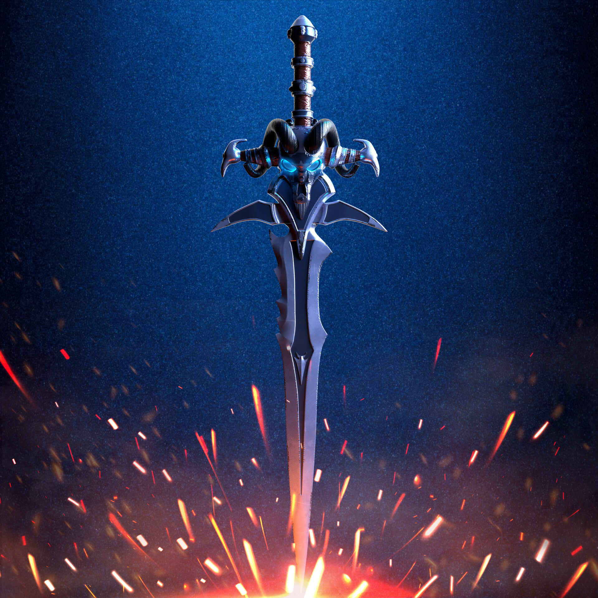 ArtStation - Forstmourne Sword