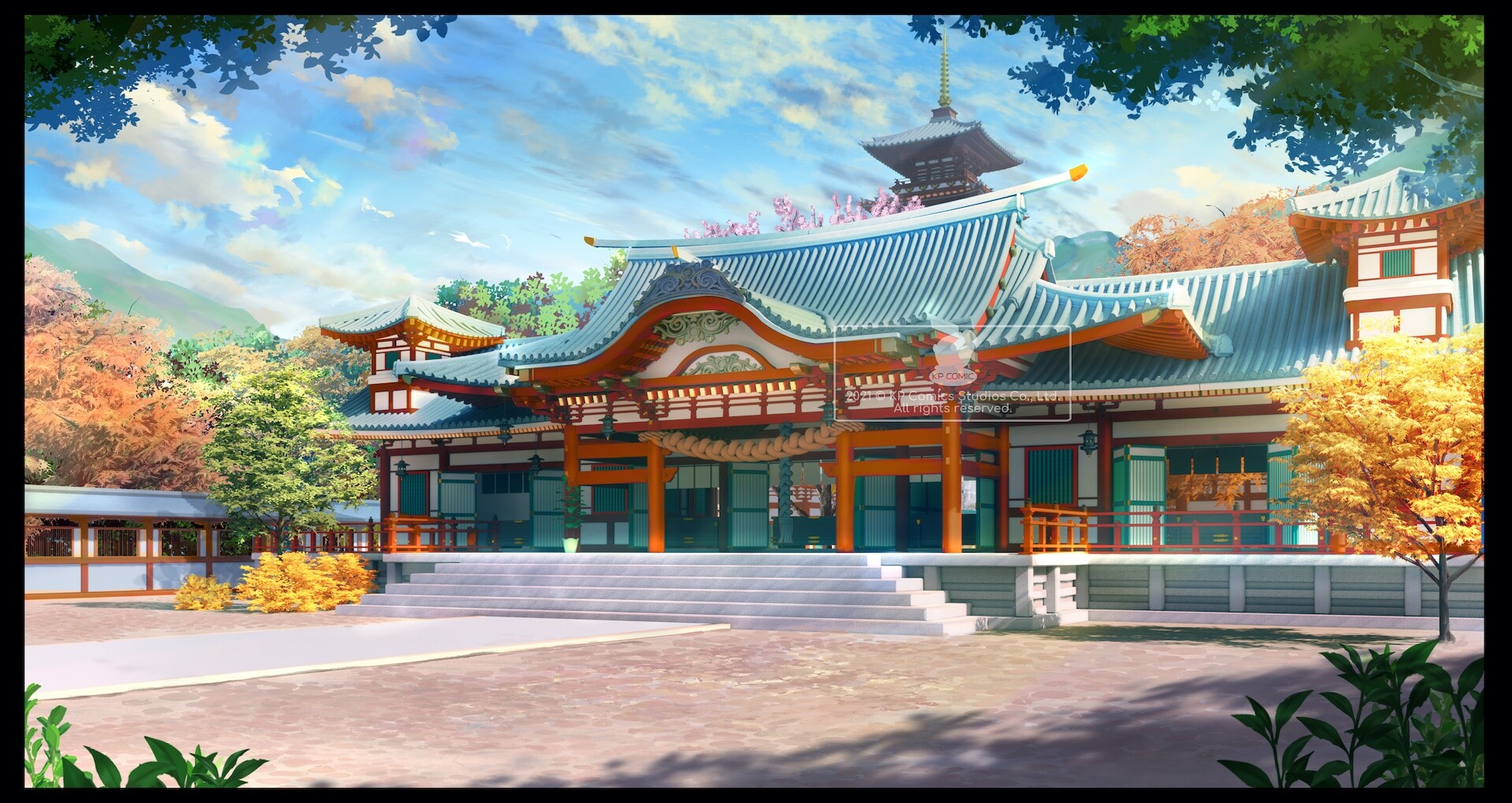 KP Comics Studios - Japanese Shrine