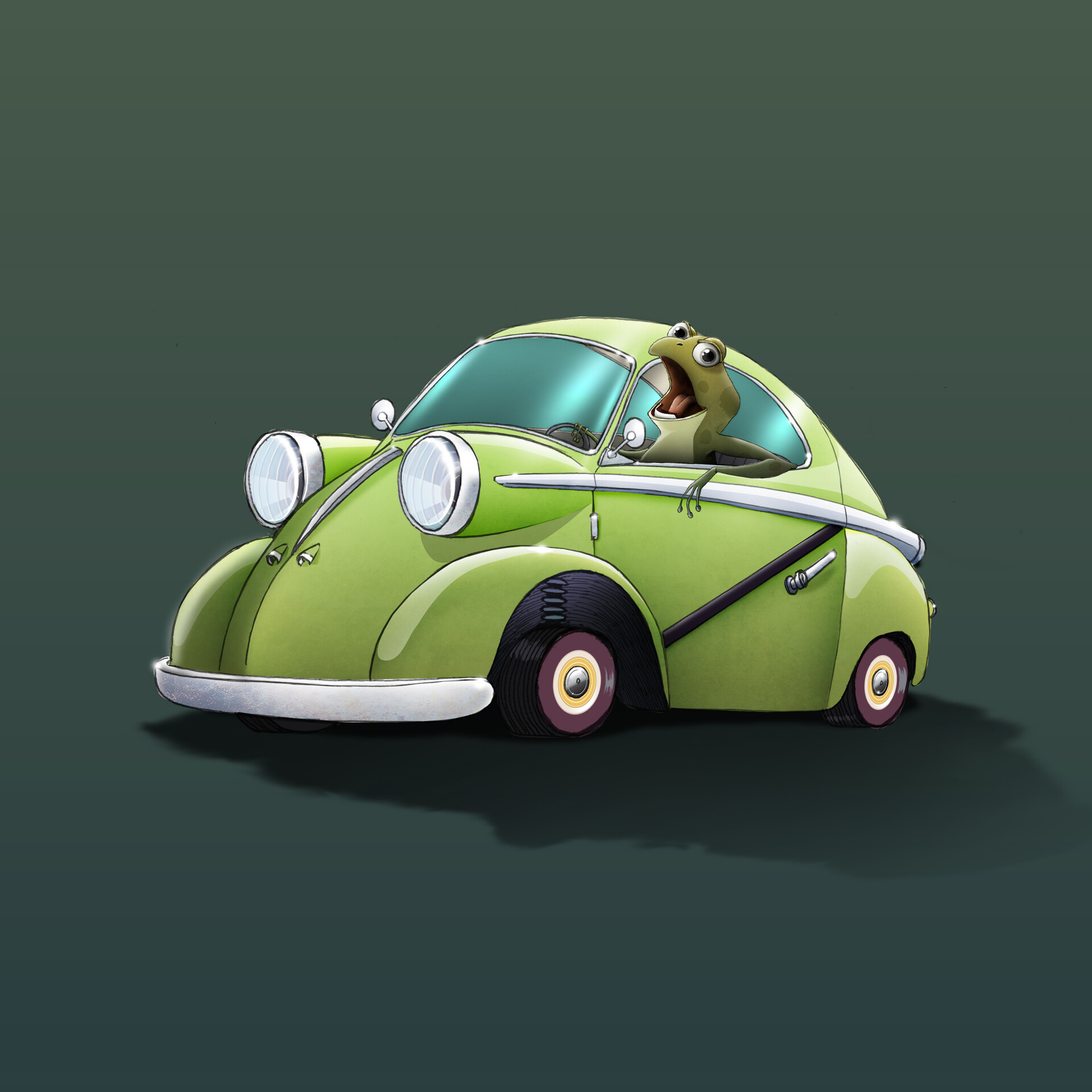 ArtStation - frogi car