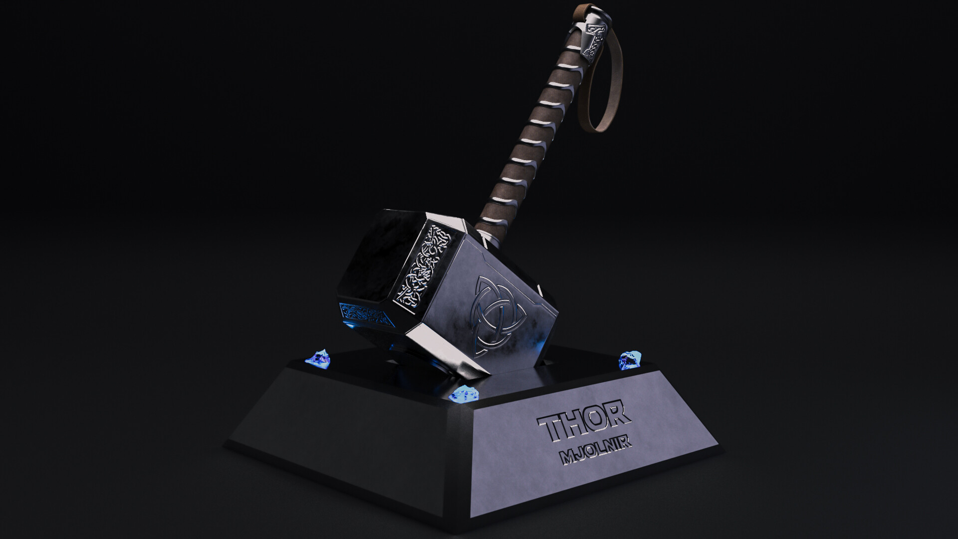 ArtStation - Thor Hammer Mjolnir