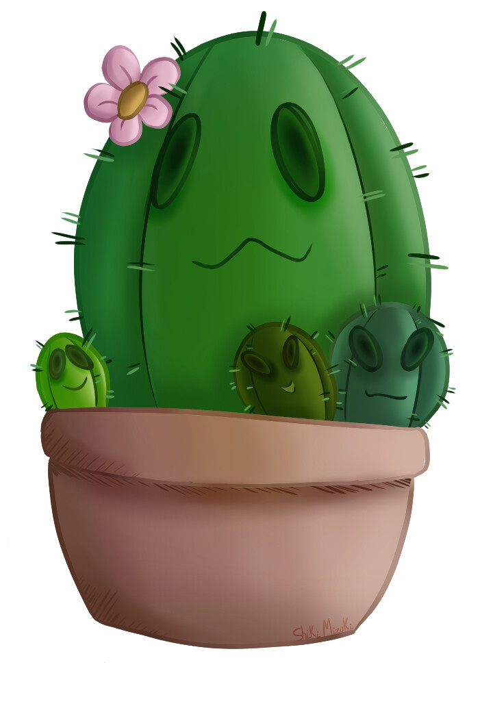 ArtStation - Spirit Cactus