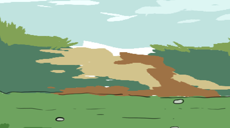 ArtStation - Background of the animation "Duck"