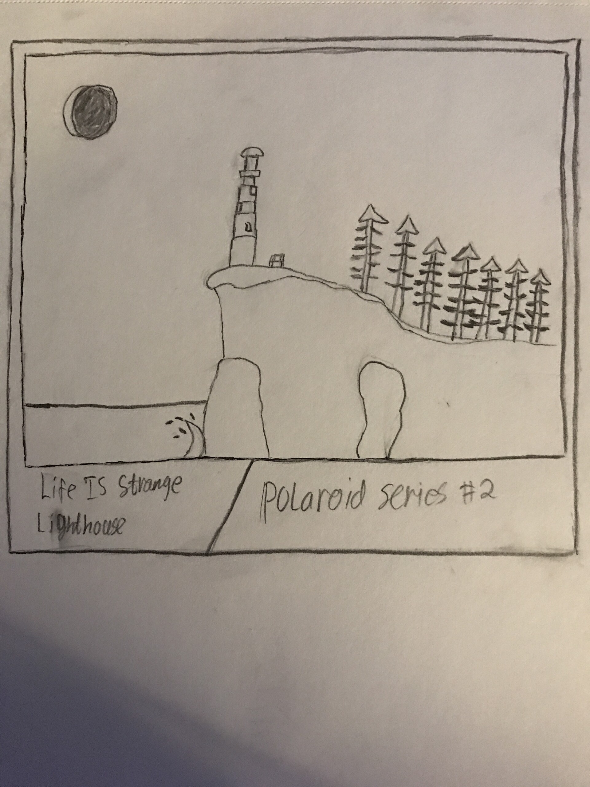 ArtStation - Life is Strange polaroid series #2: Lighthouse