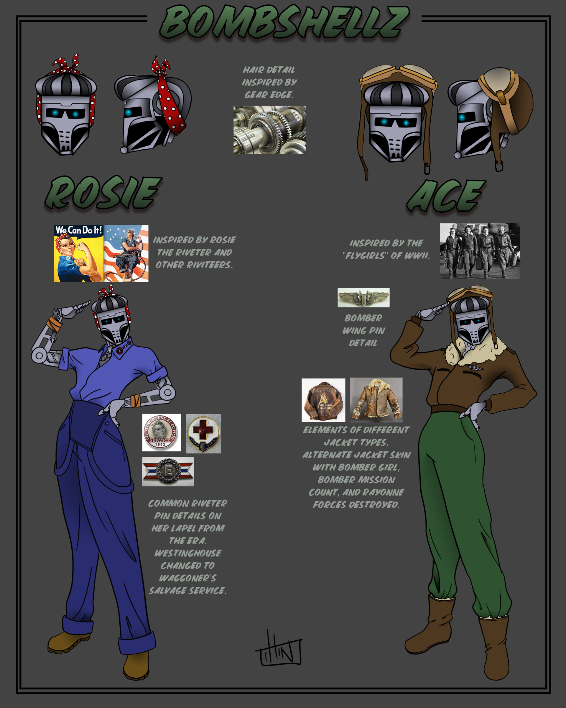 ArtStation - Bombshellz Concept