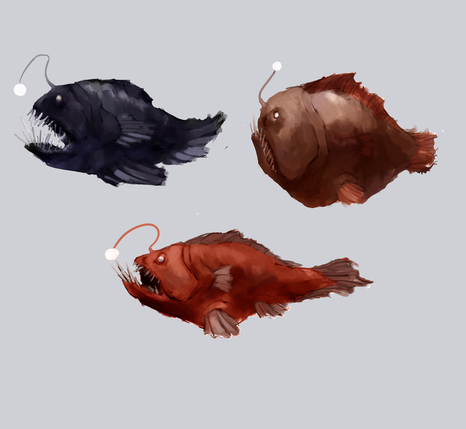 ArtStation - Lantern Fish