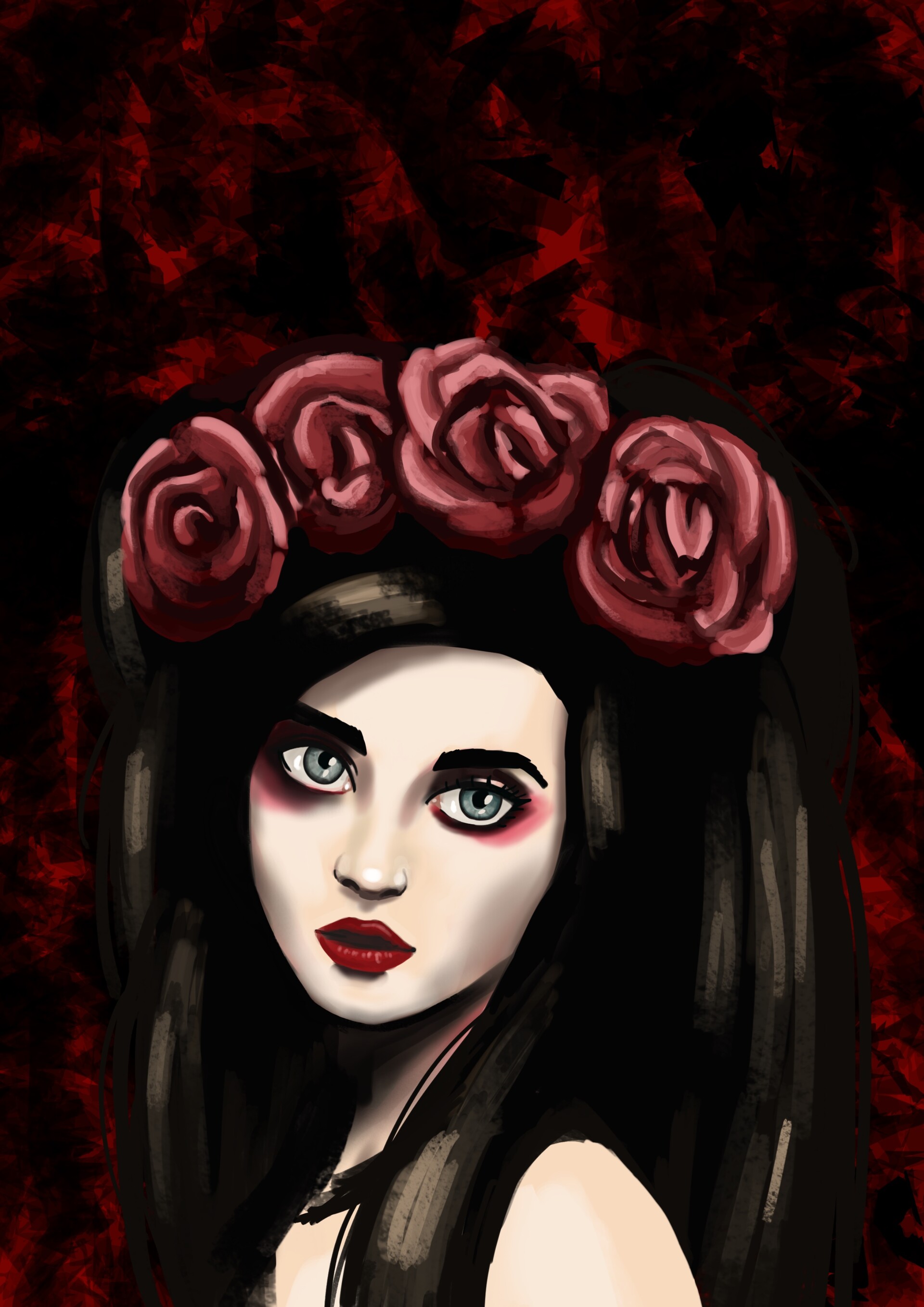 ArtStation - goth_flowers