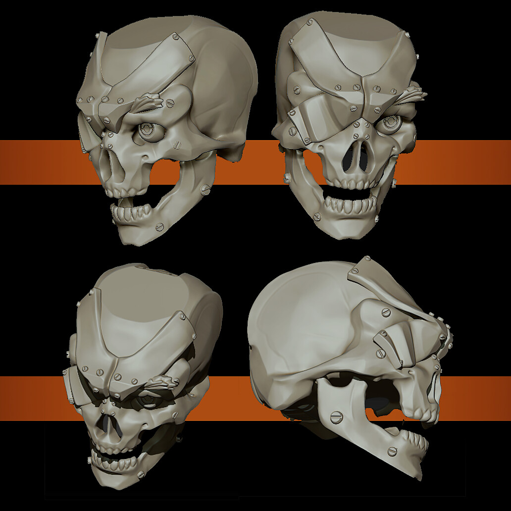 ArtStation - Skull Patch
