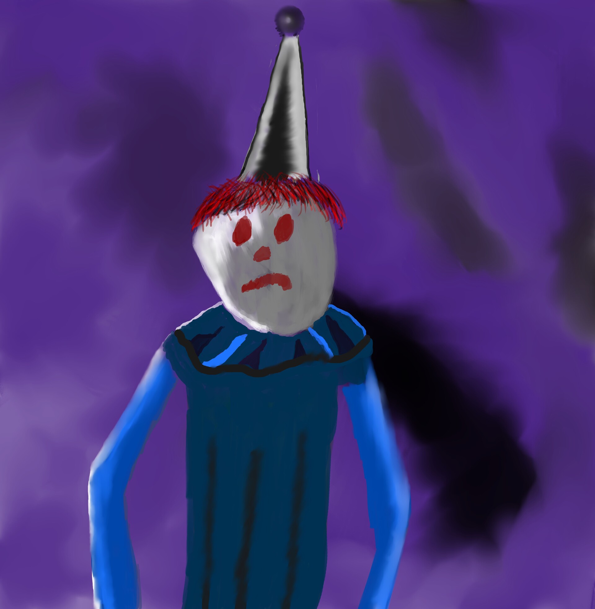 K.H.Sparrowhawk.Art - digital clown