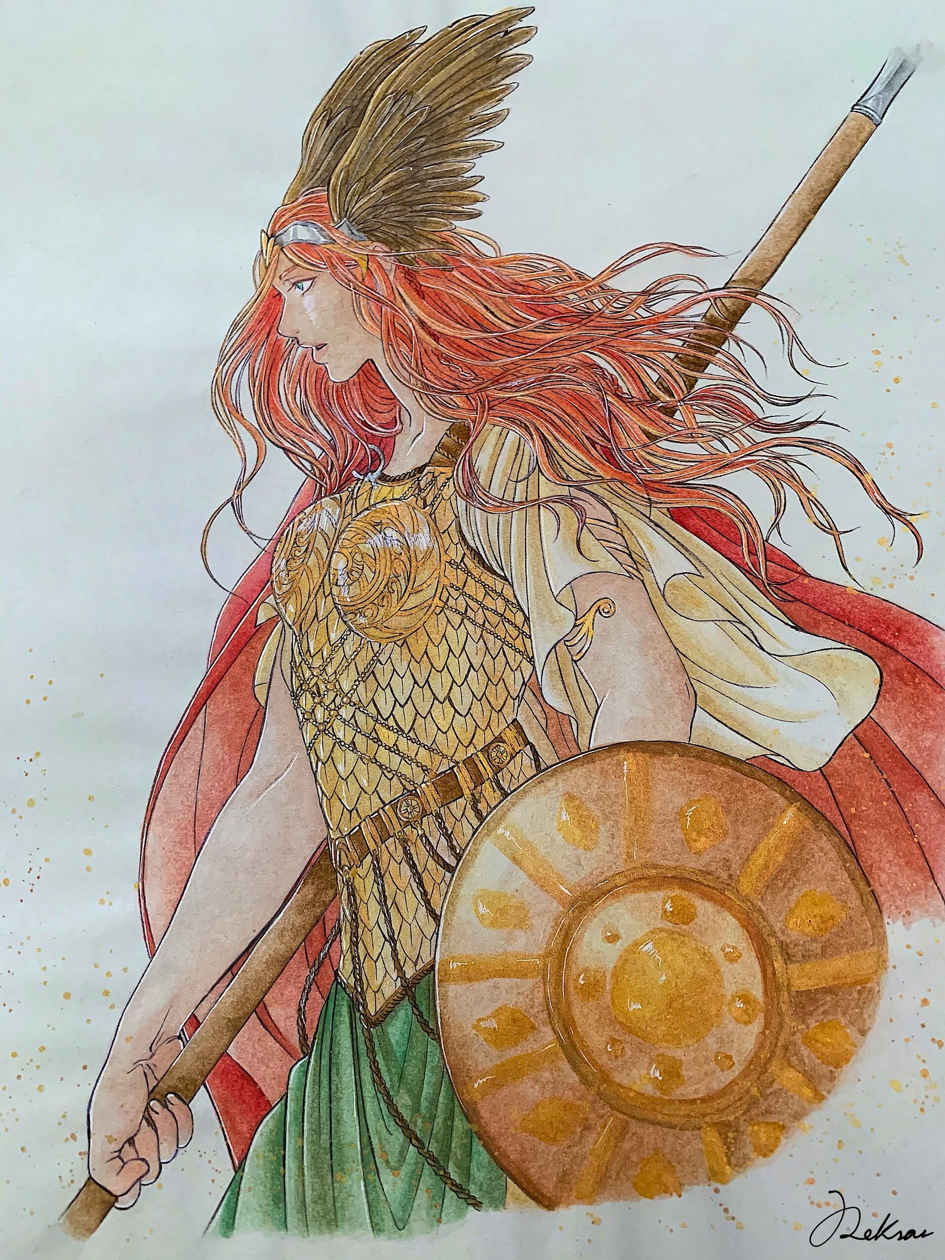 ArtStation - Heart of a Valkyrie