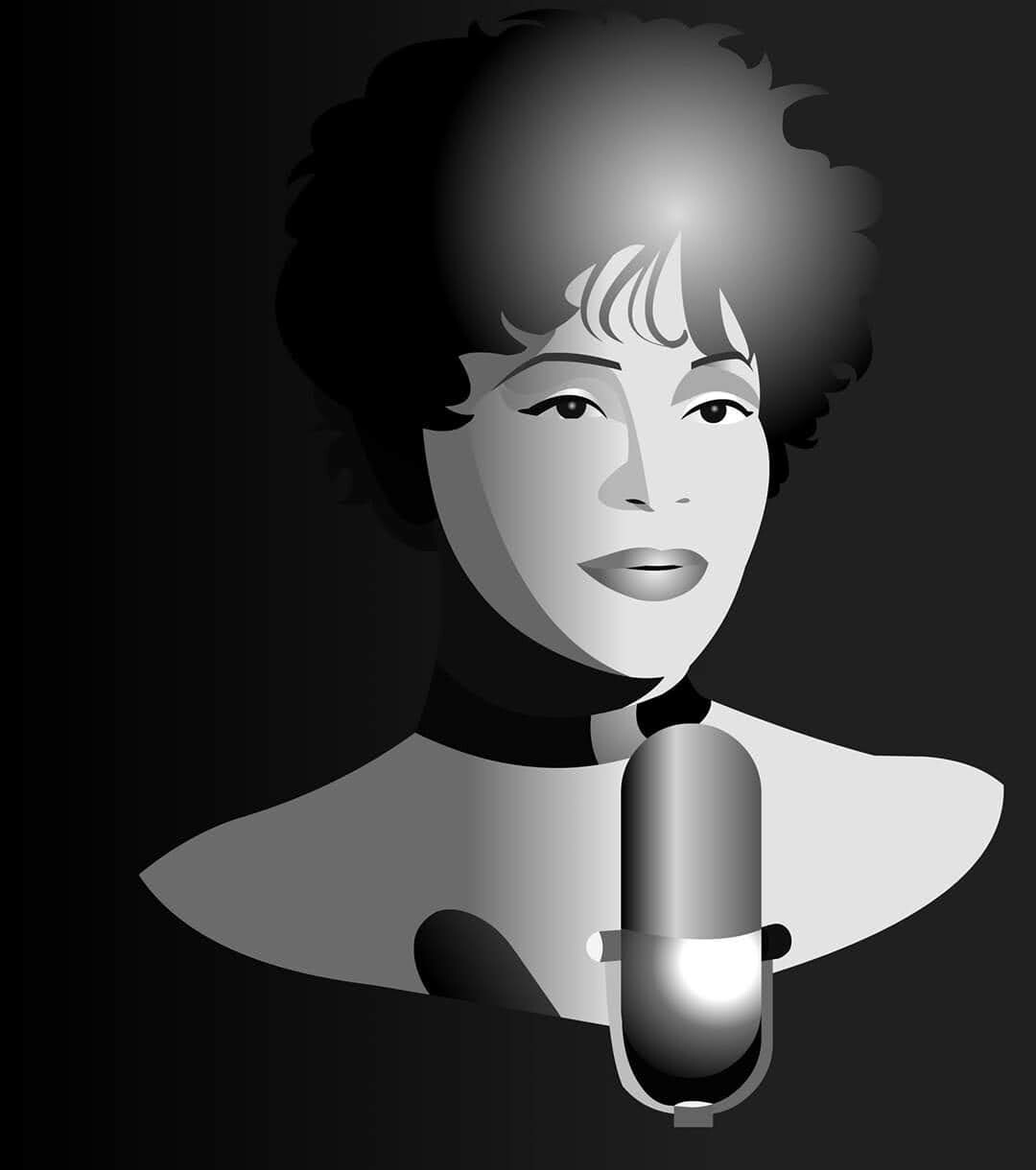 ArtStation - Whitney Houston - free art