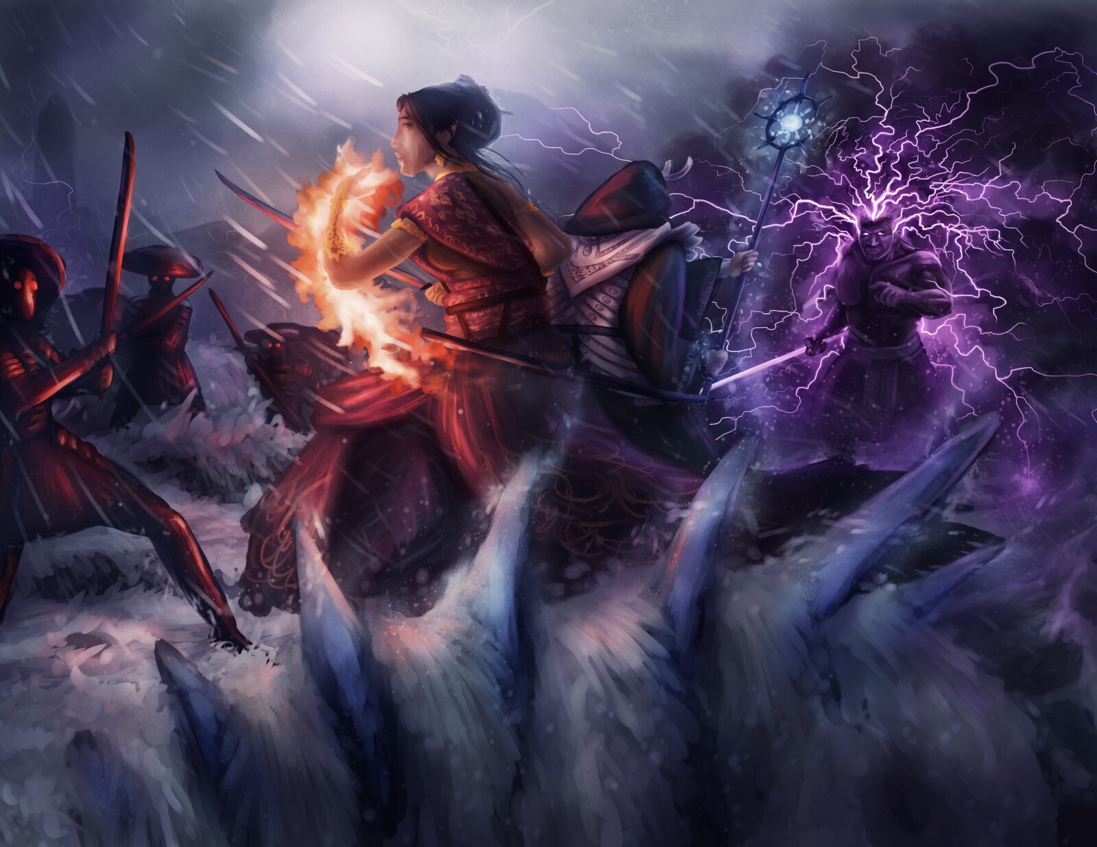 Tyler Tran Joyce - The Guardian and The Necromancer vs The Storm Titan