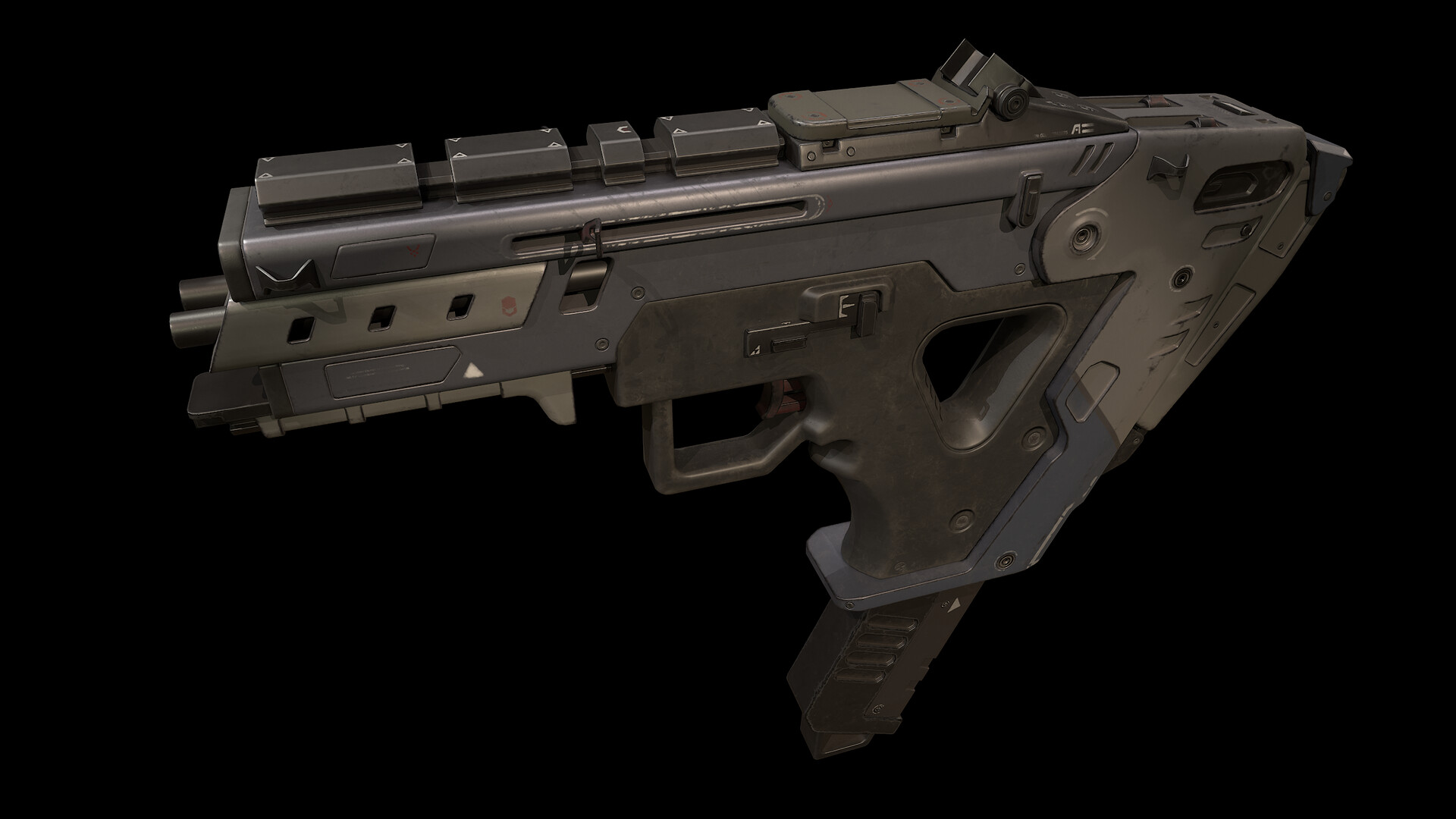 ArtStation - "Alternator" SMG Fan Art