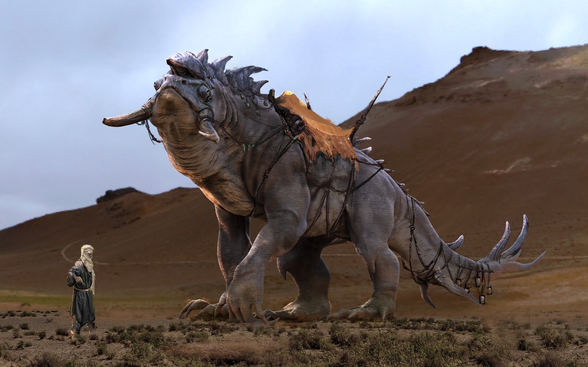 ArtStation - Giant lizard