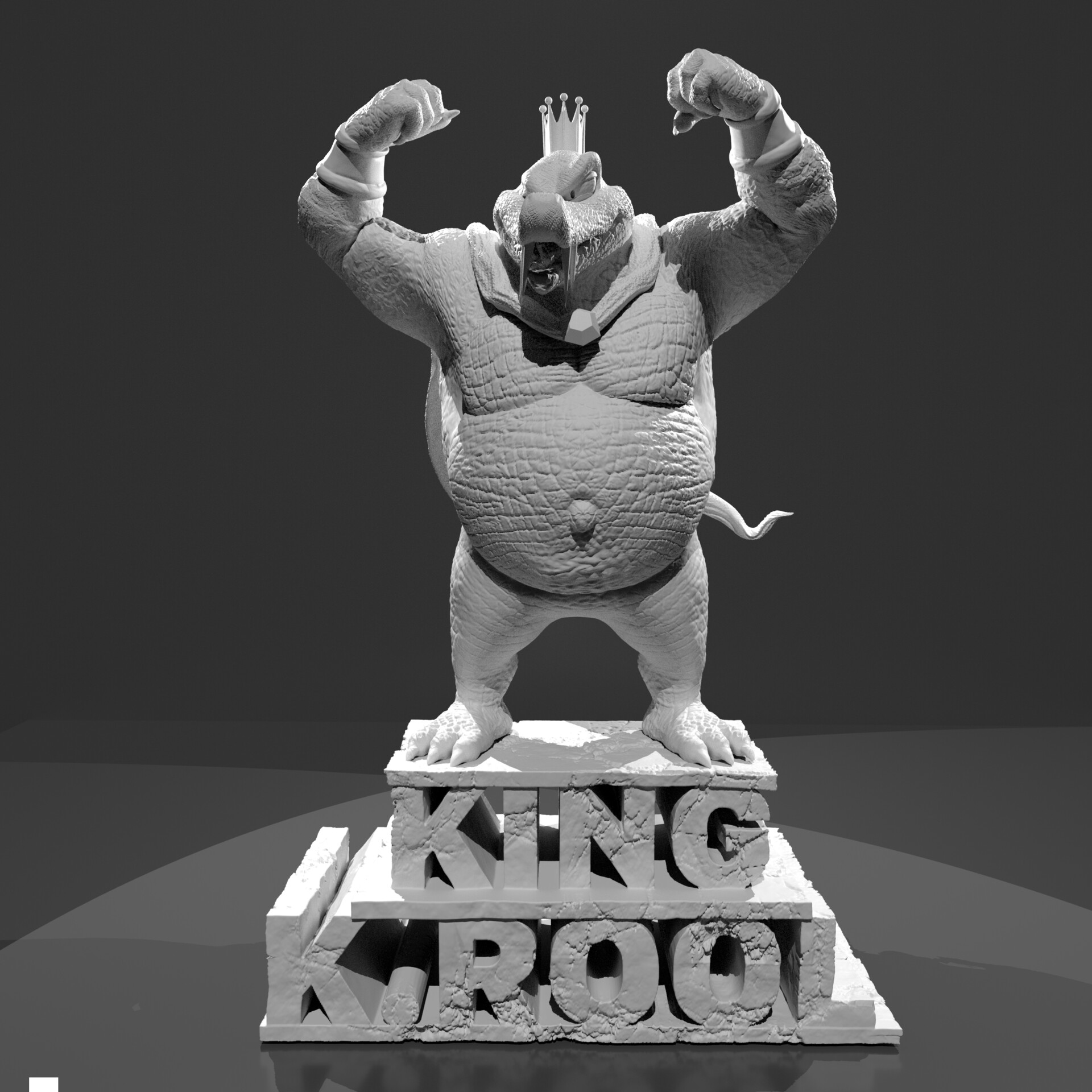 ArtStation - King K Rool 3D Sculpt and Print