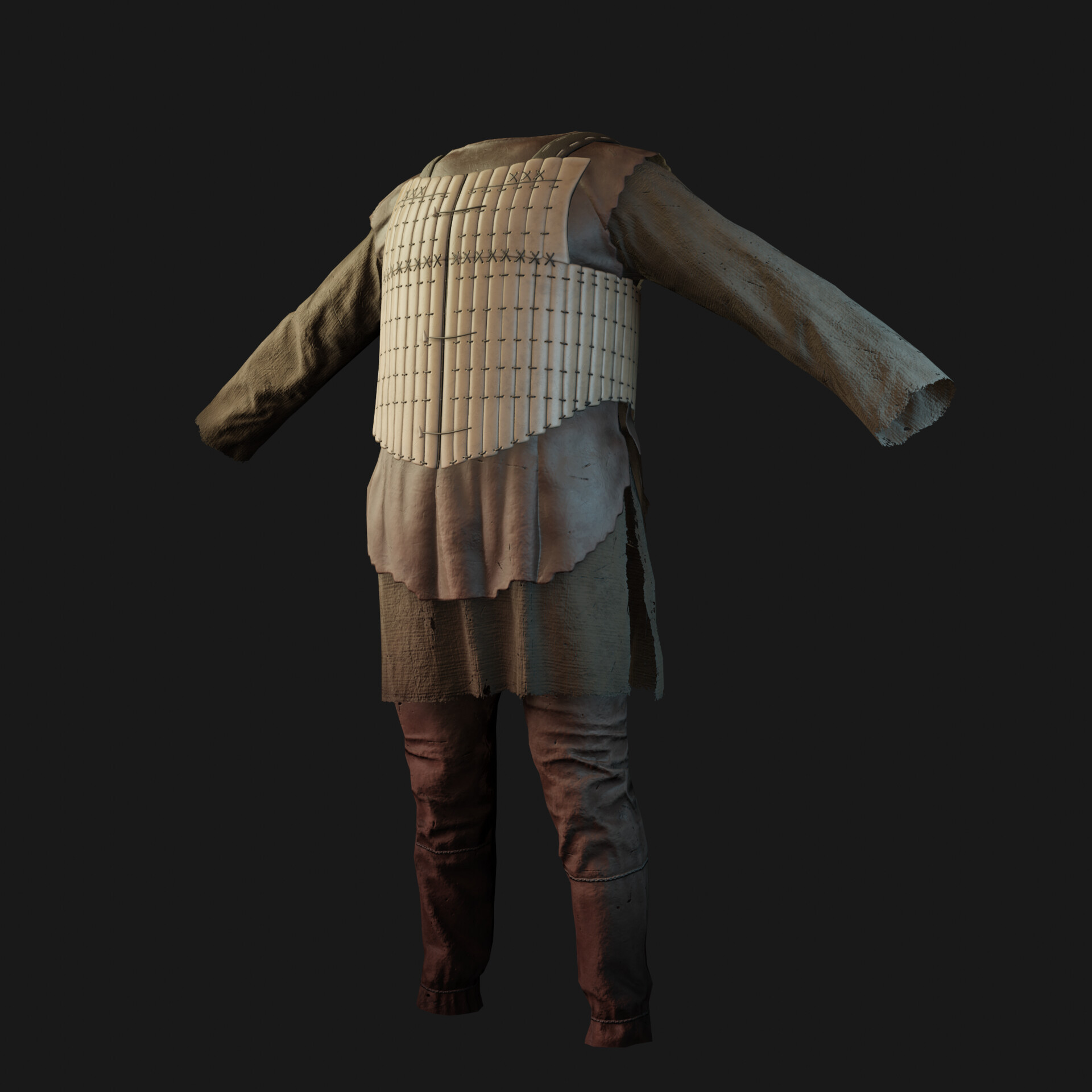 ArtStation - (Seima-Turbino Culture)- Bone Chest Armour