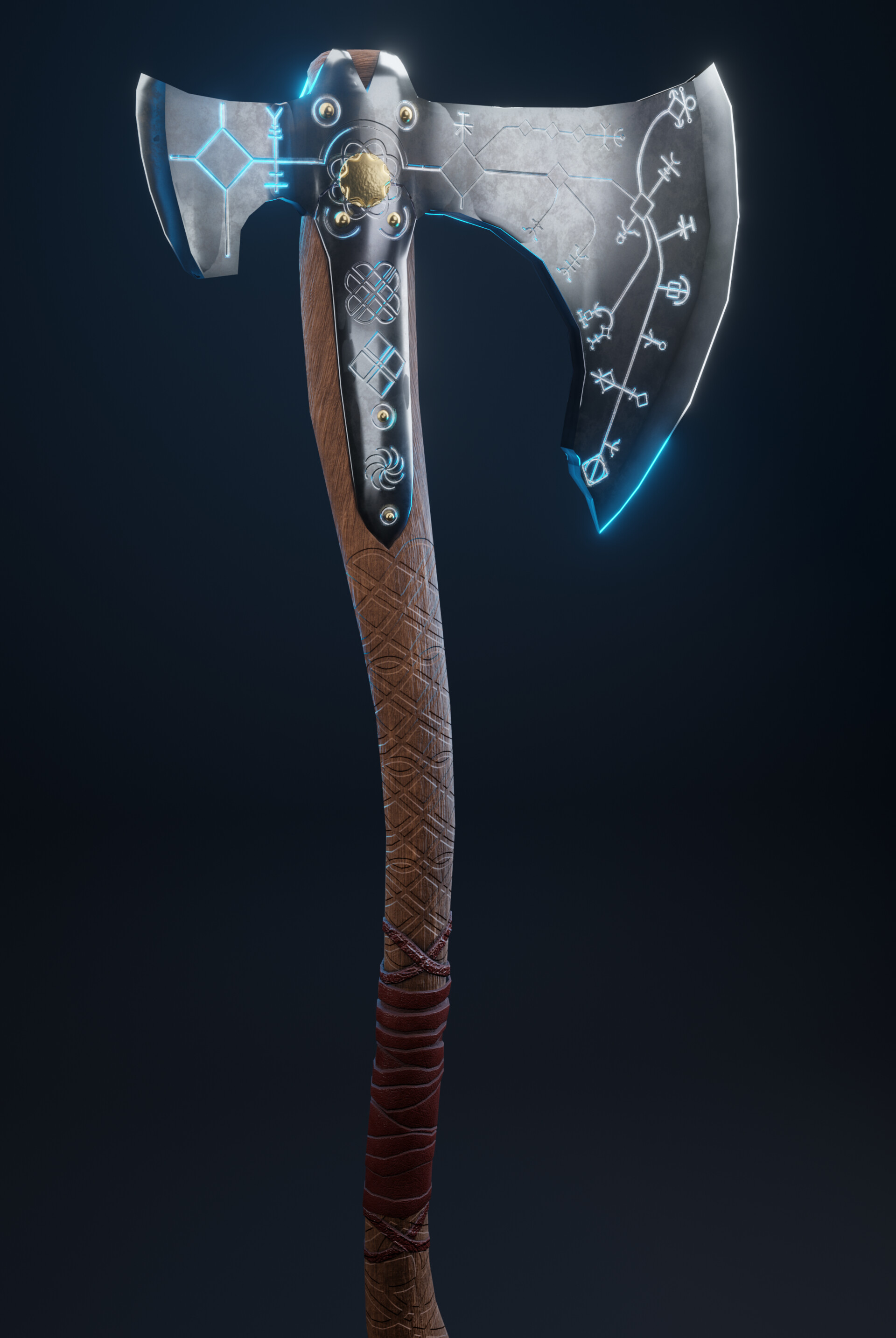 ArtStation - Kratos' axe