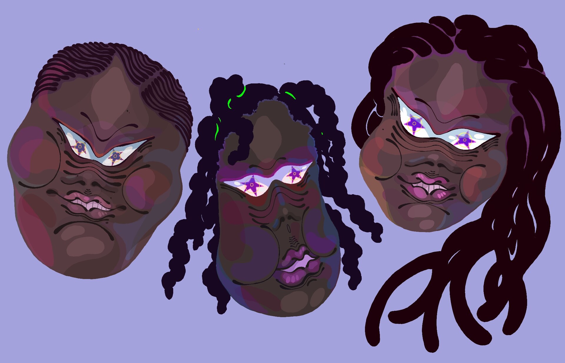 ArtStation - STAR CHILDREN (Colorized)