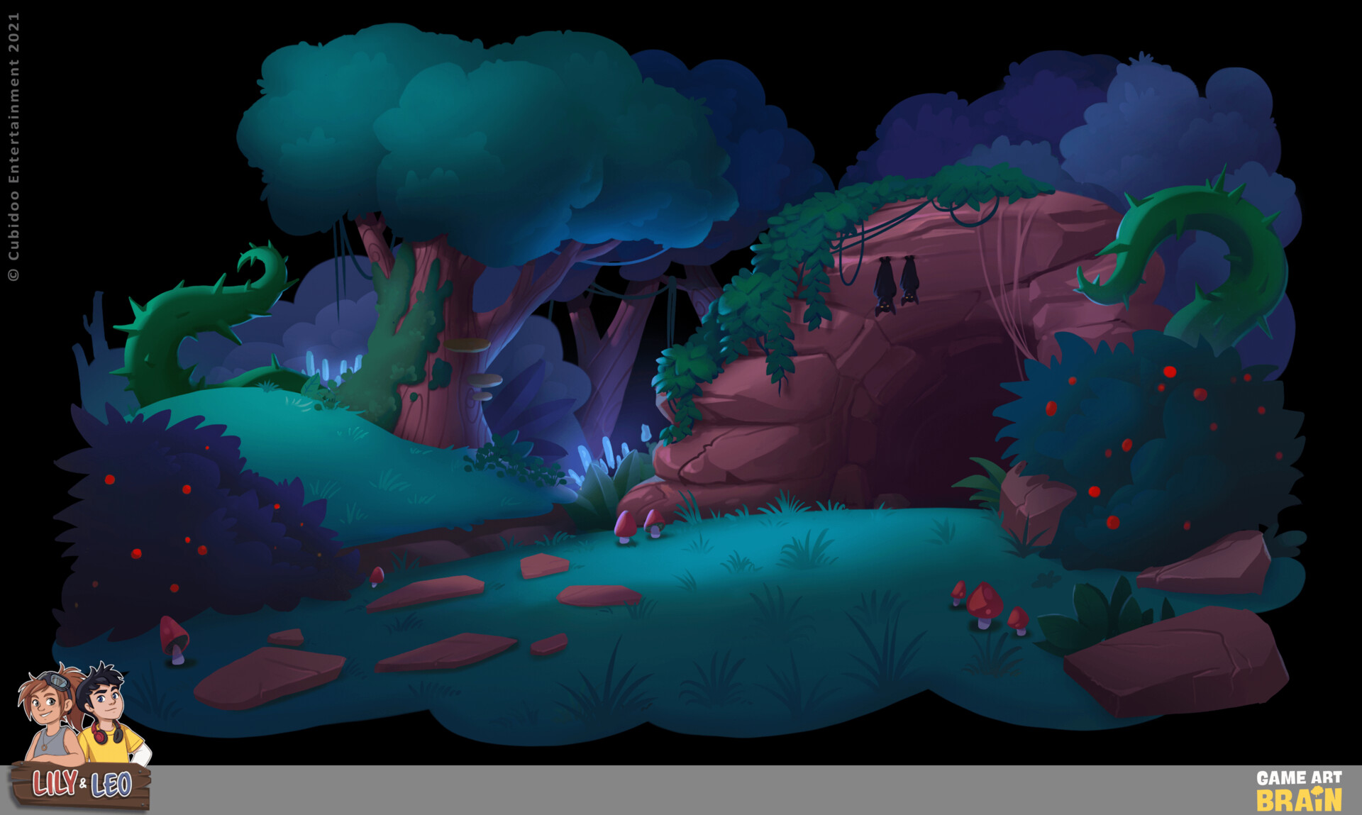 Game Art Brain - Creation & Consulting - Stylized Backgrounds