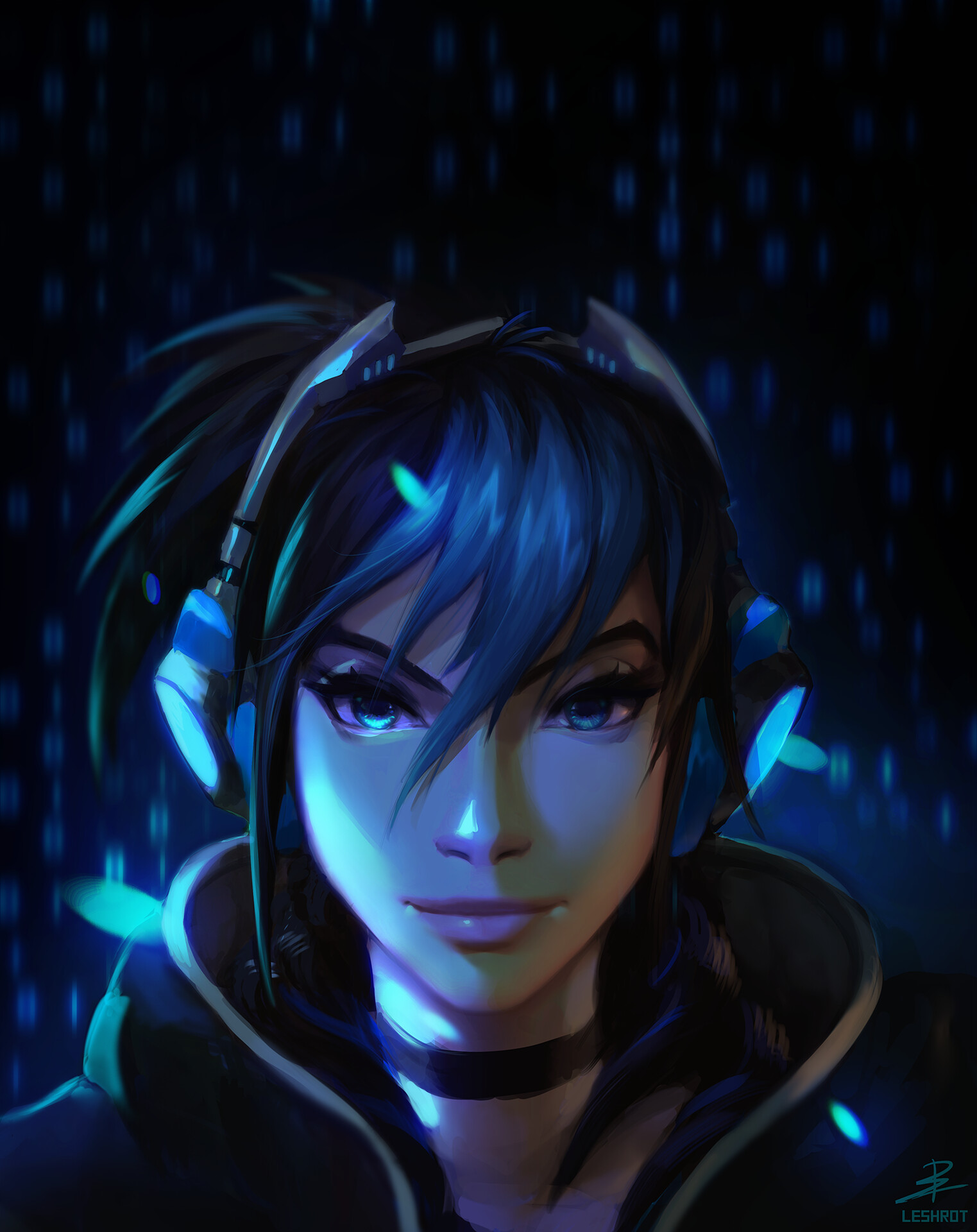 ArtStation - Alexa portrait - OC