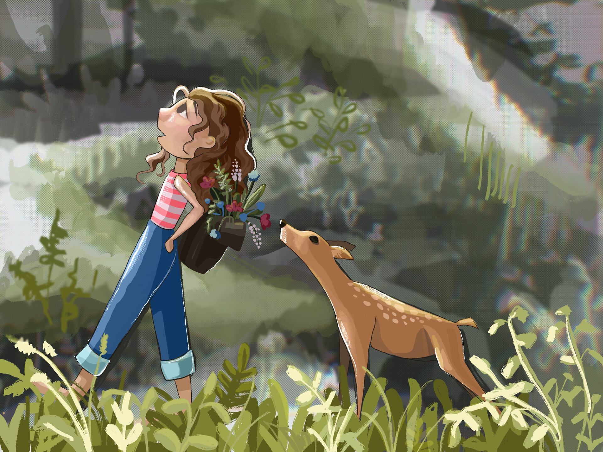 ArtStation - Unlikely Friends