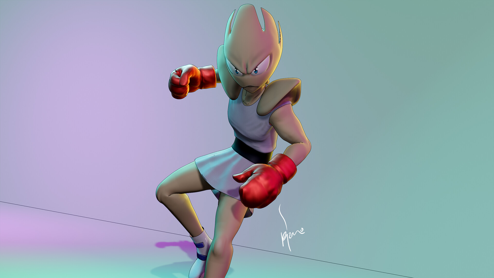 ArtStation - Pokemon Hitmonchan Character/ Fanart