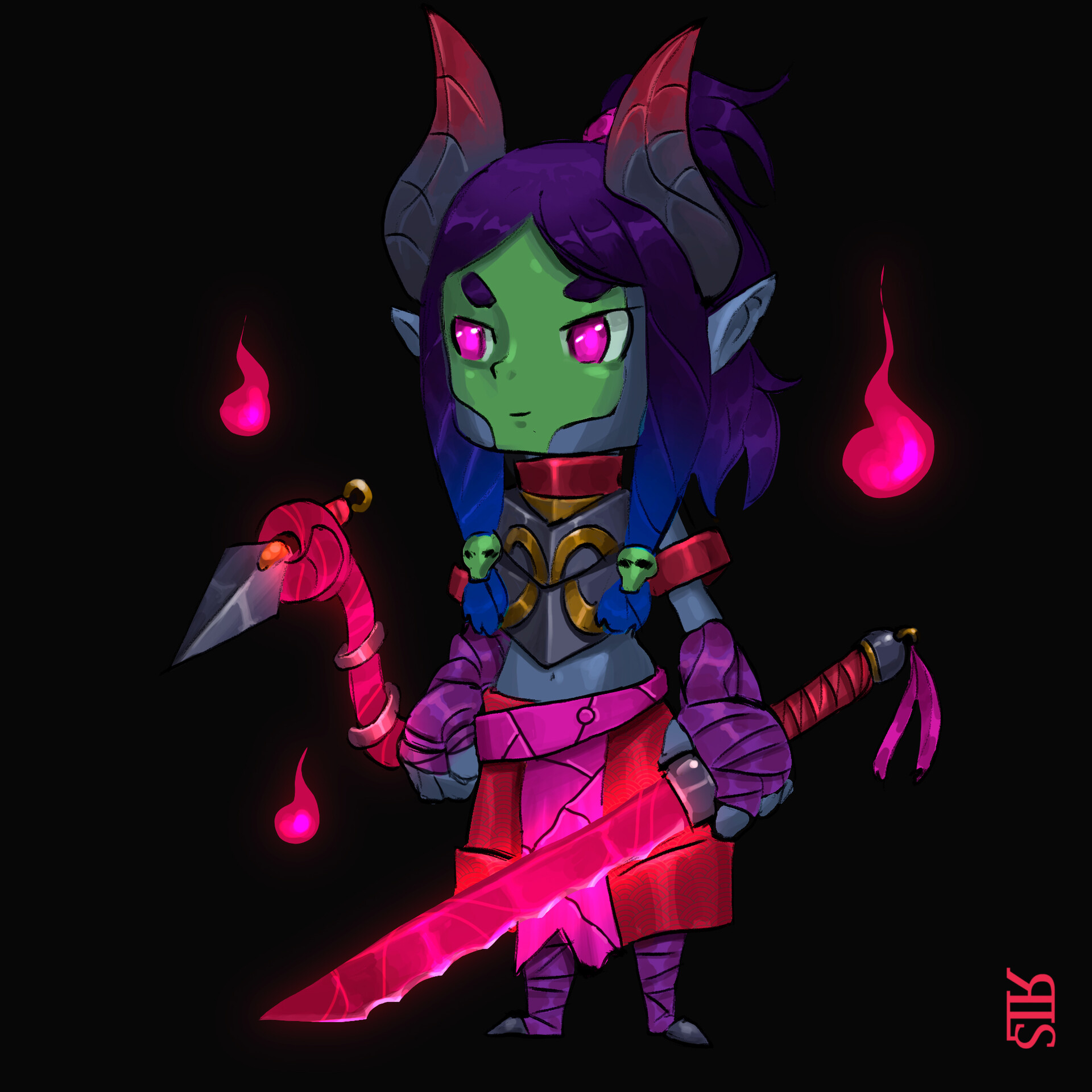 ArtStation - Assassin class - Personal porject