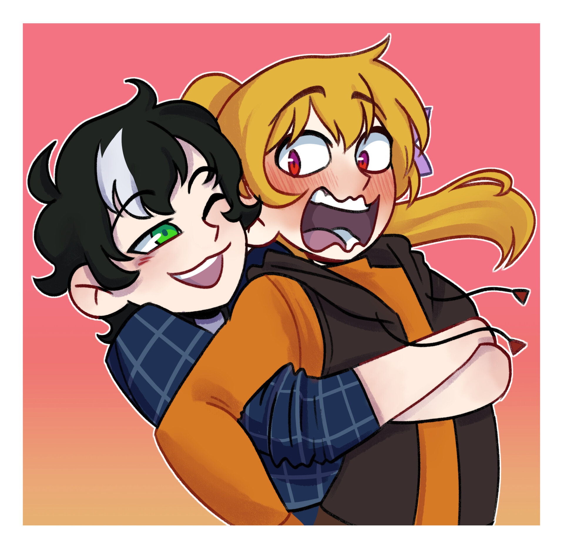 ArtStation - Sagira & Michiko--ArtFight2021