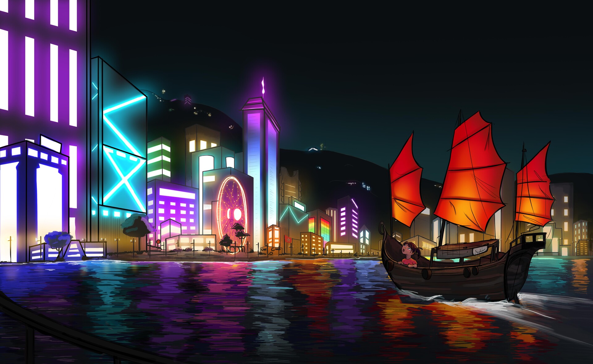 ArtStation - Victoria Harbor