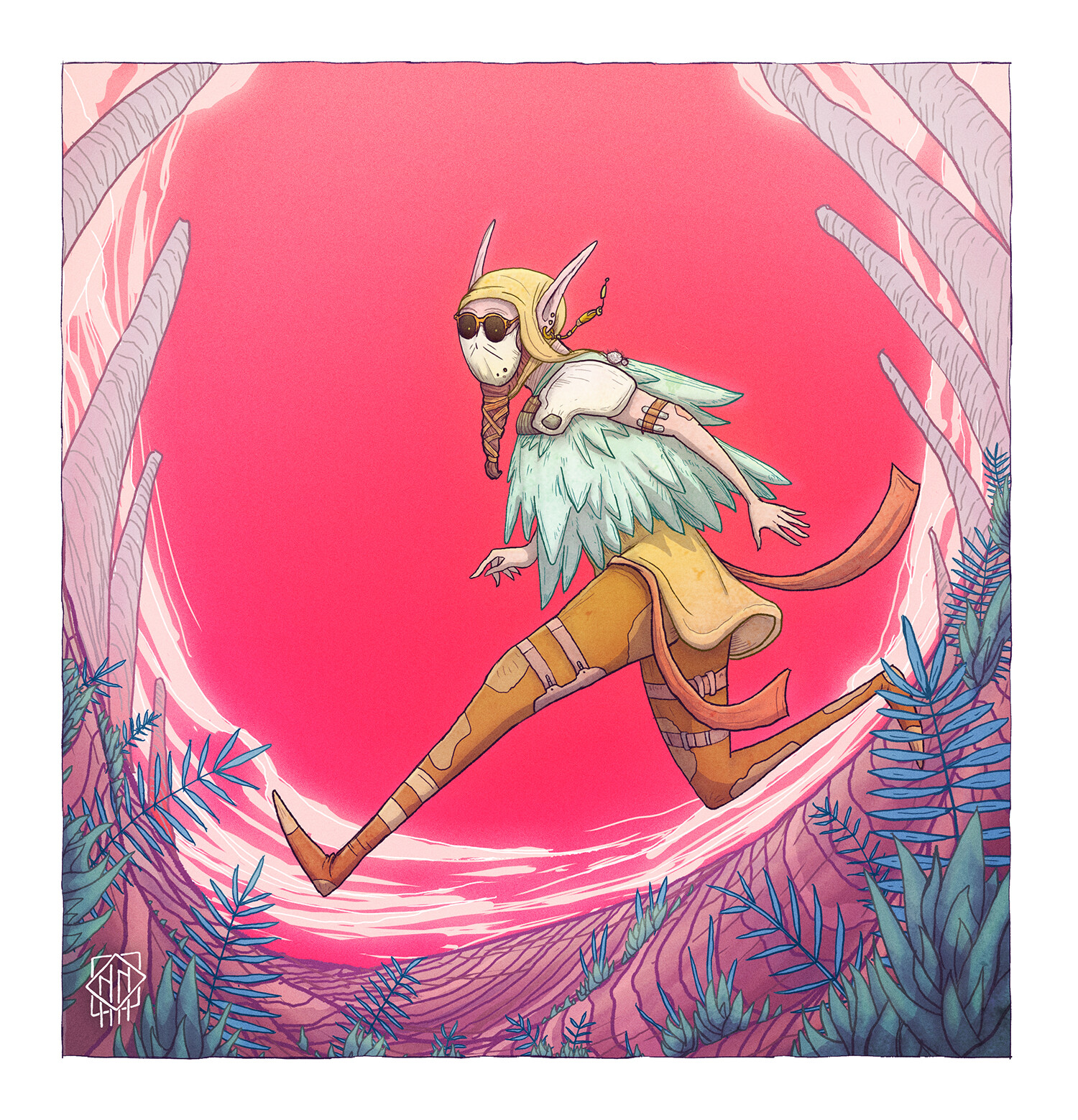 ArtStation - Character Design - Runner