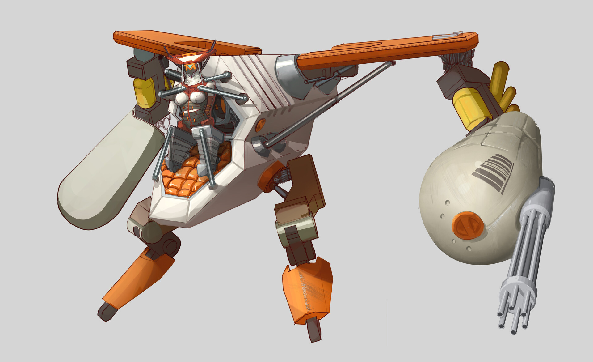 ArtStation - Heavy Mech unit