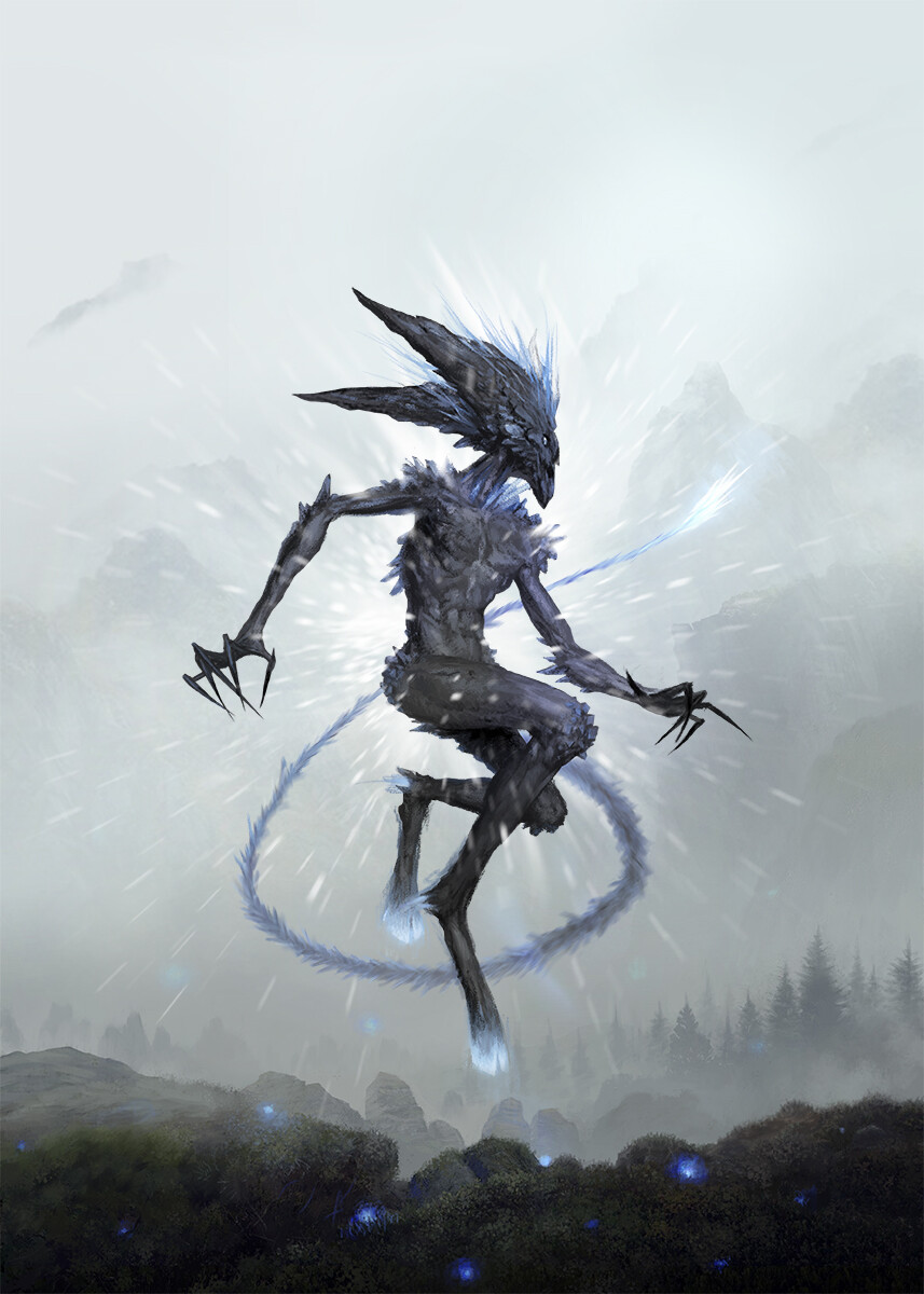 ArtStation - Snow Imp