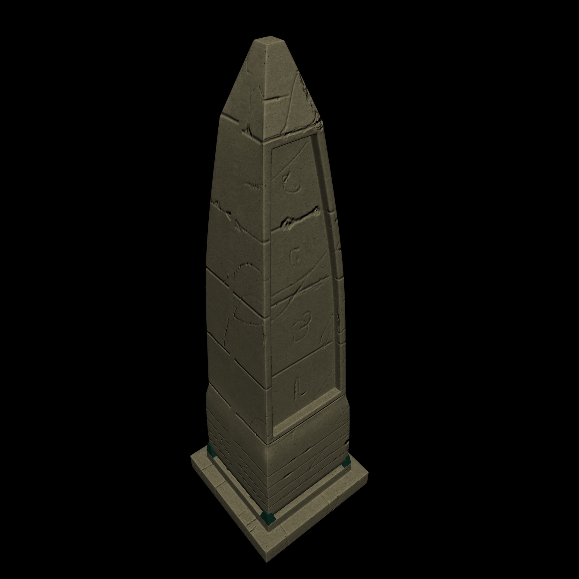 ArtStation - 3D Obelisk