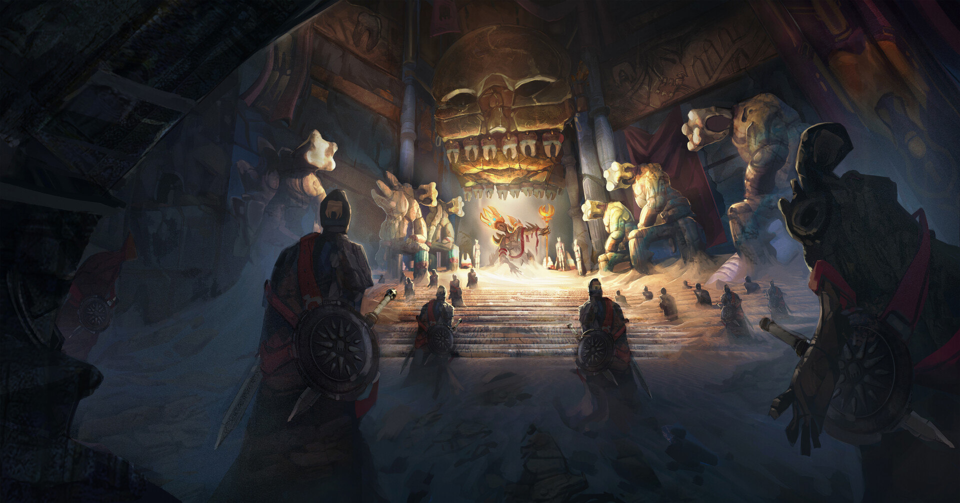 ArtStation - The reverted tooth king return