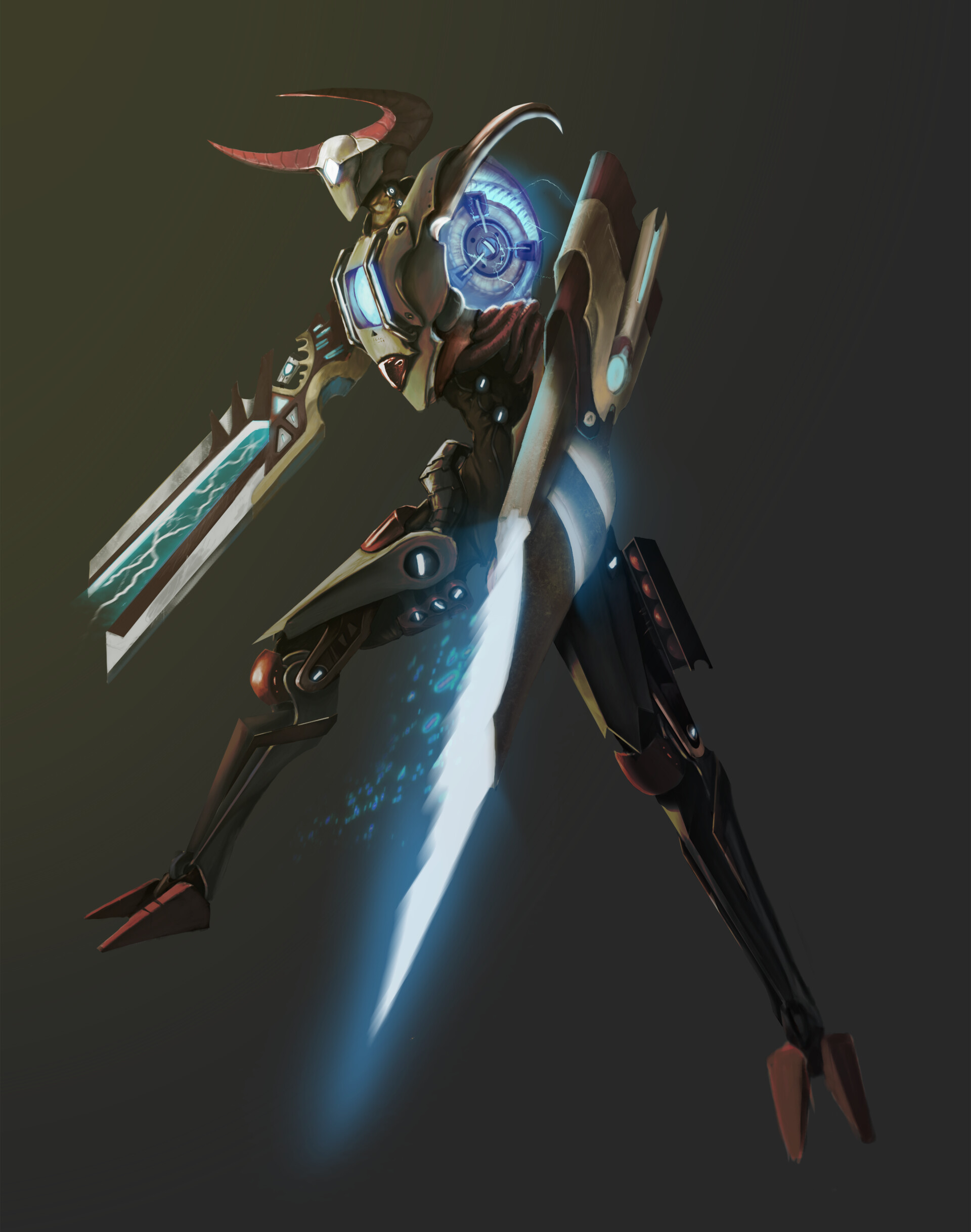 ArtStation - The Alien and the Robot