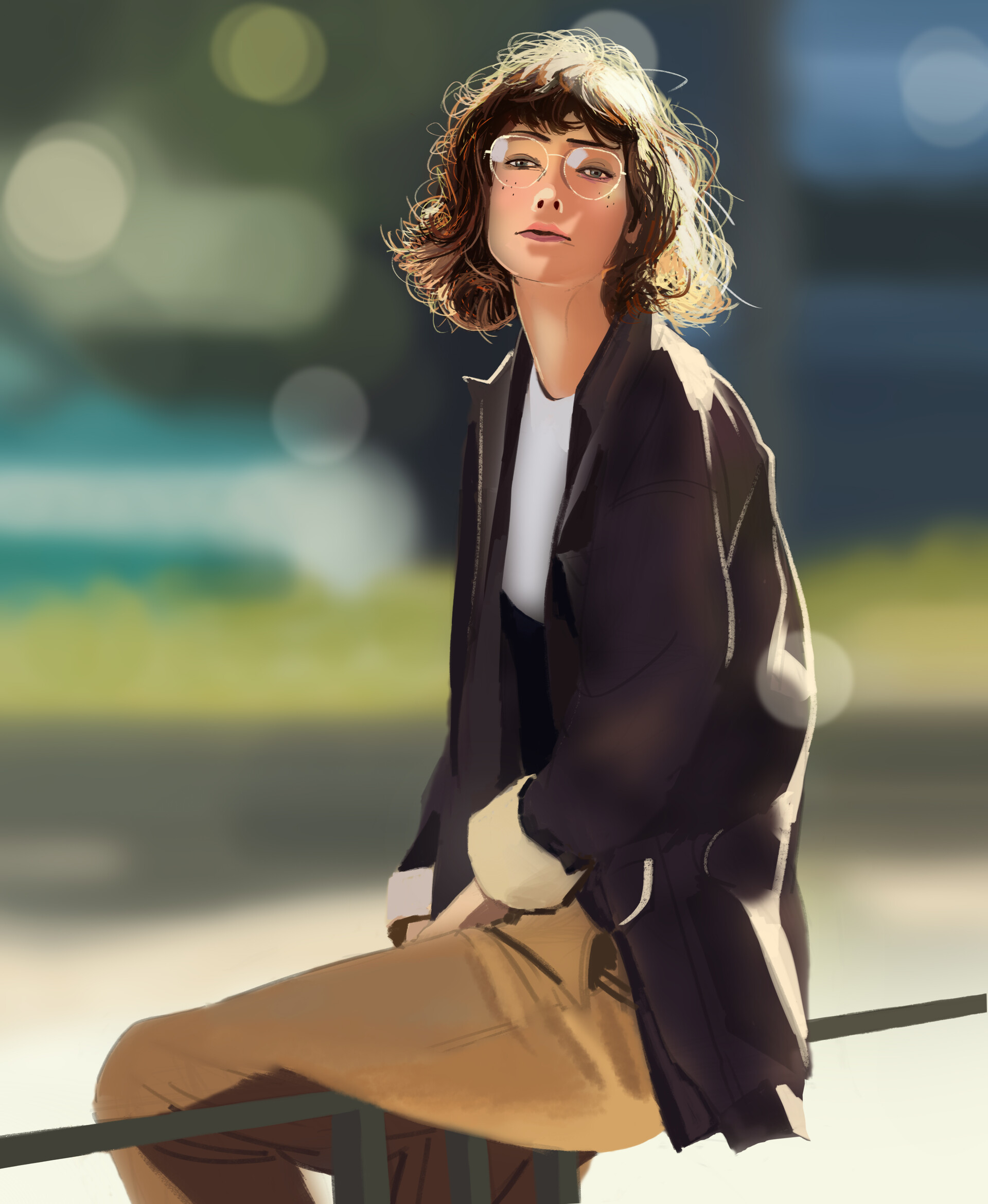 ArtStation - Outside the Zoo