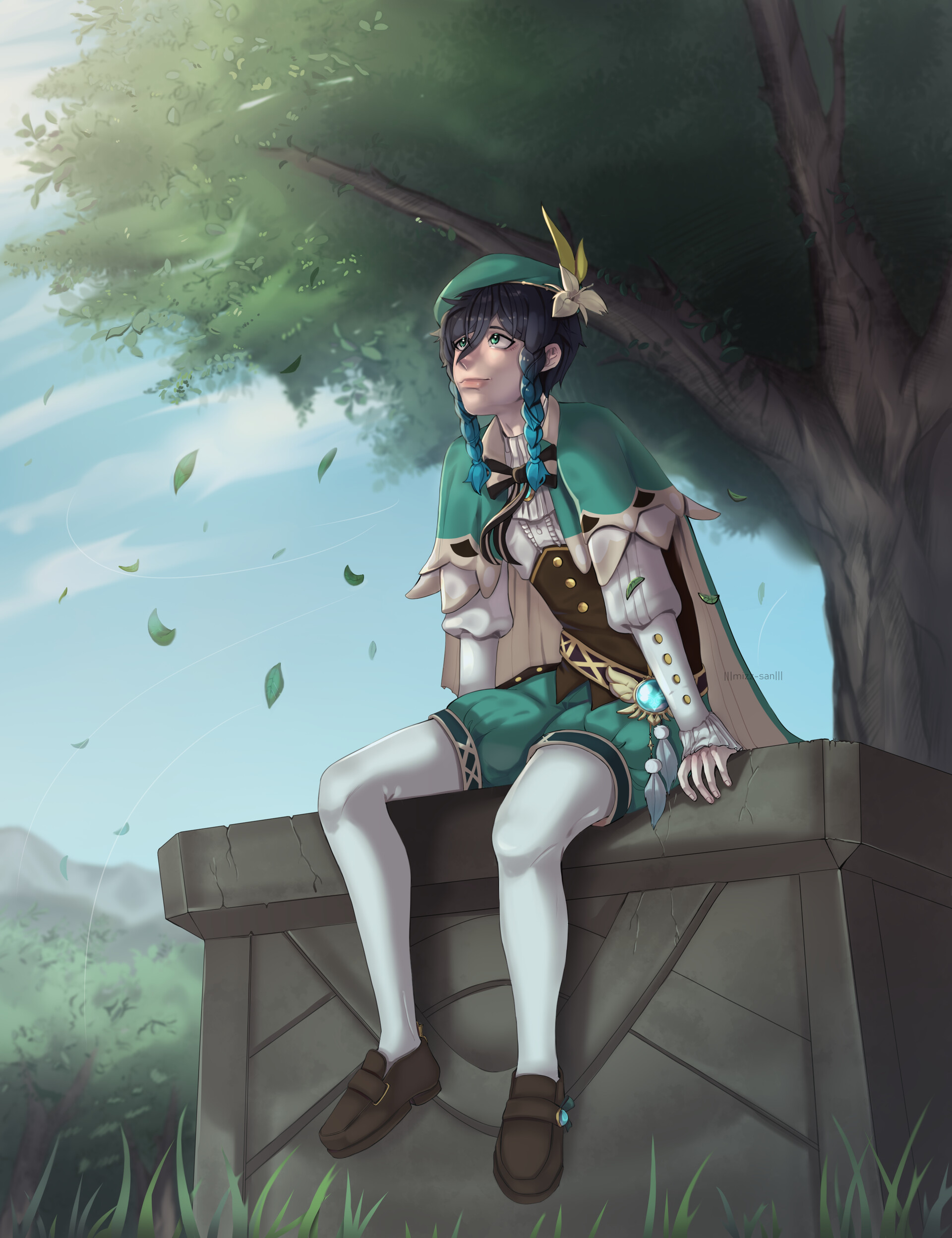 ArtStation - Wind god