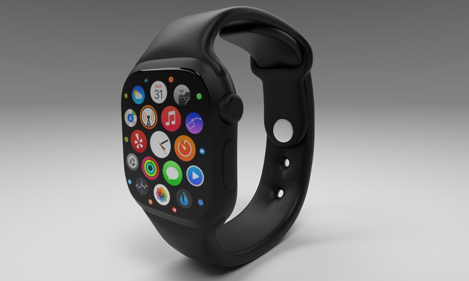 ArtStation - Apple Watch (product test render)