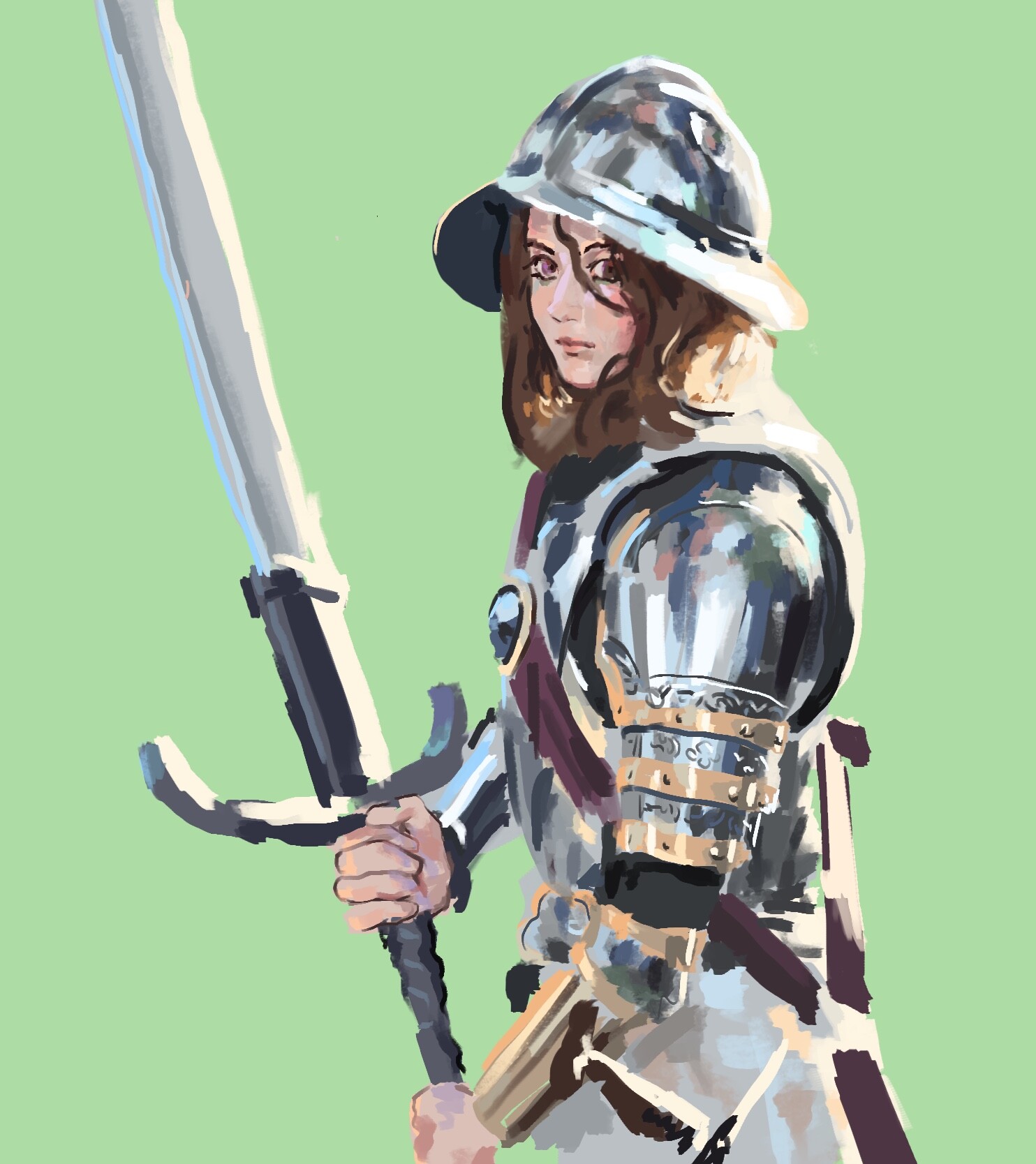 ArtStation - personal work- brush study