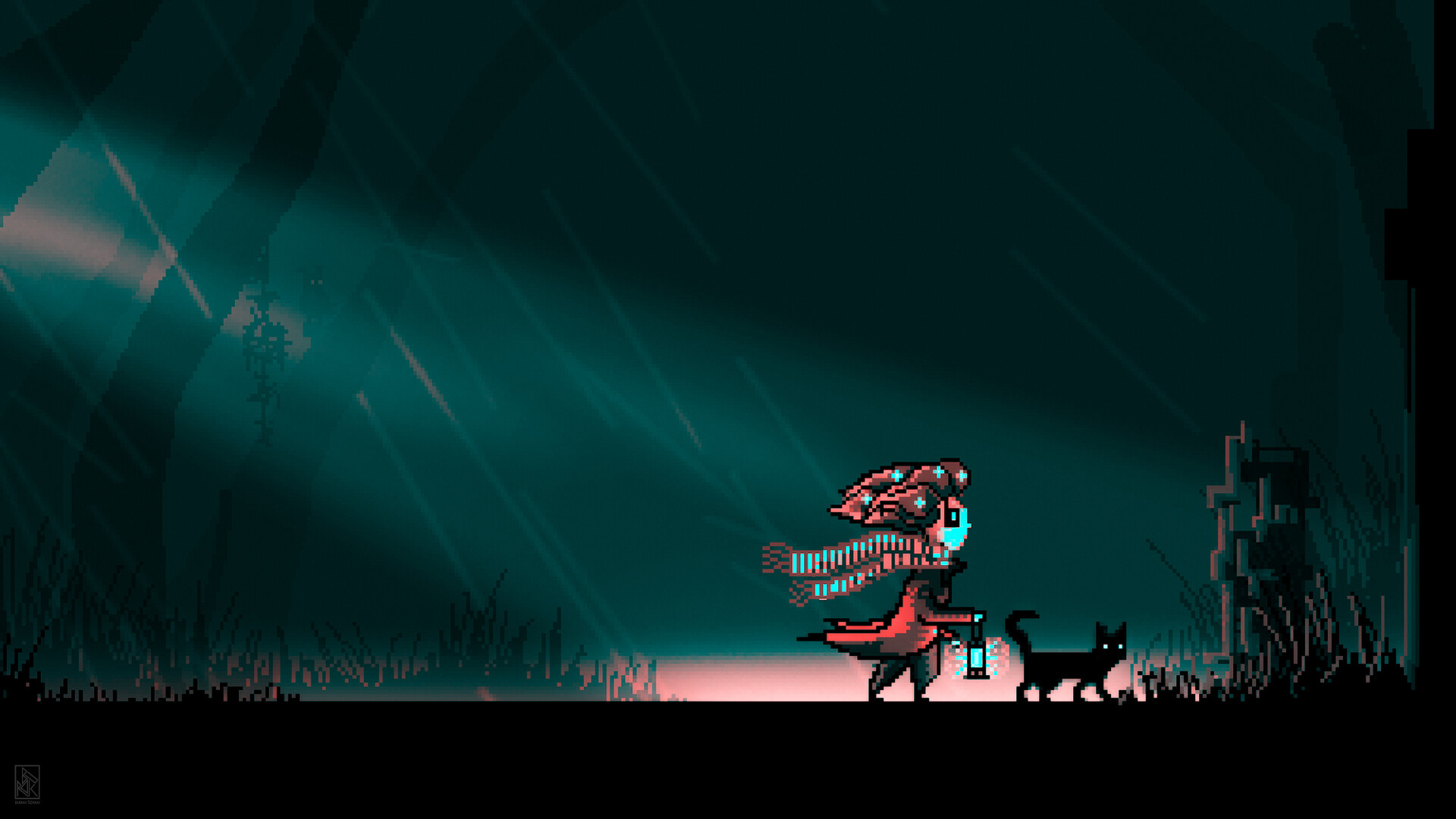 ArtStation - Night's Journey - Pixel Game Concepts