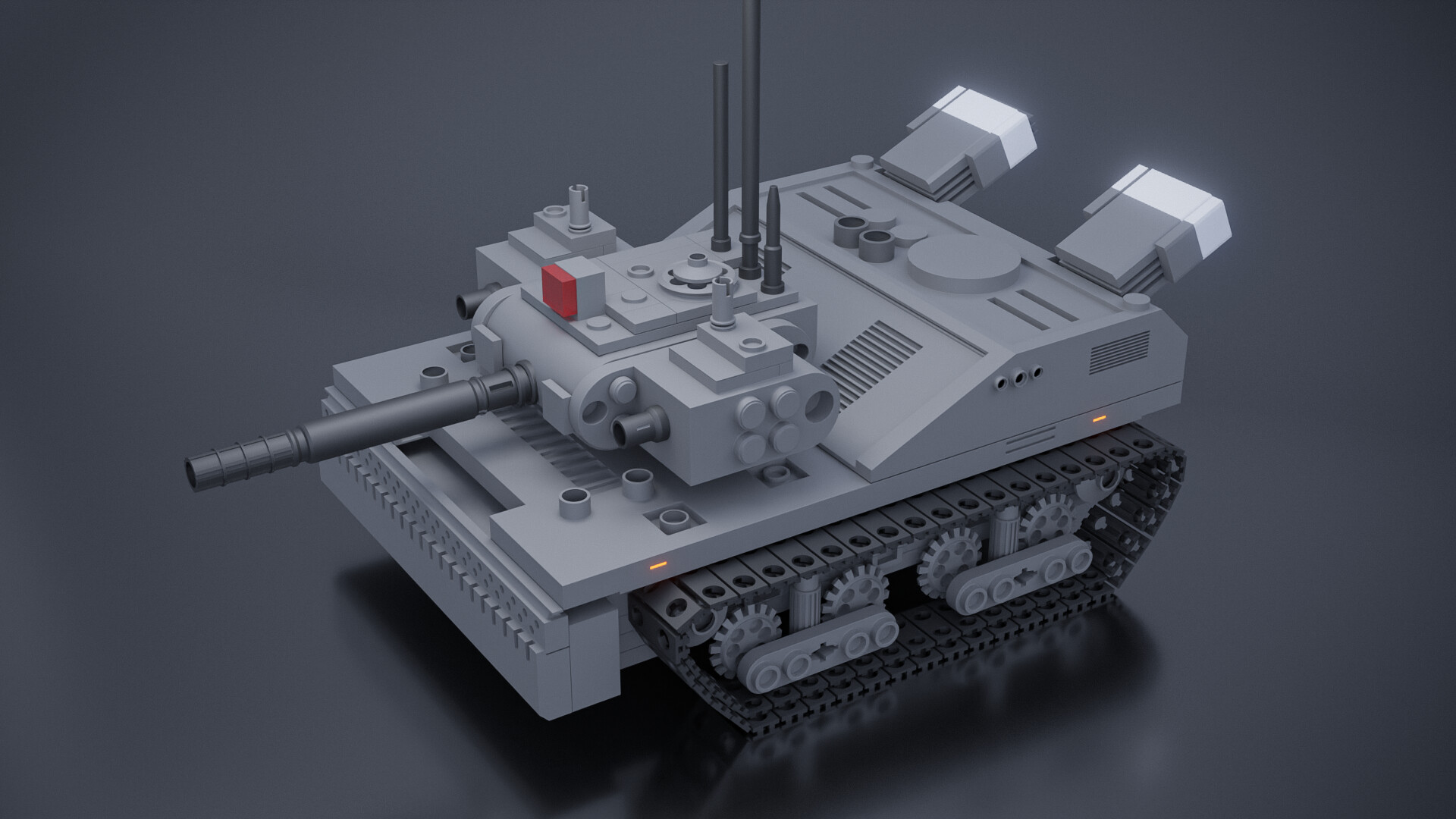 ArtStation - LEGO Tank