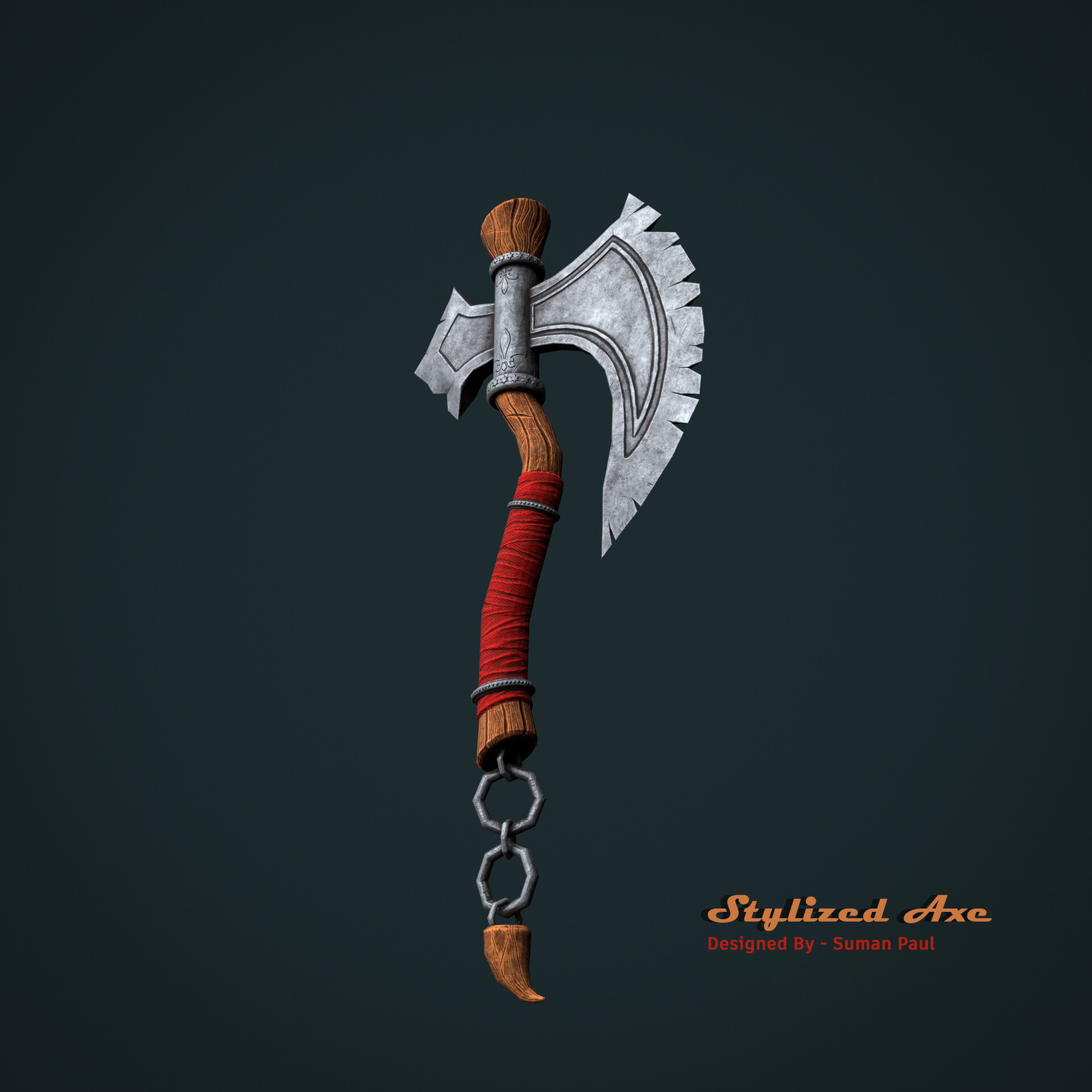 ArtStation - Stylized Axe