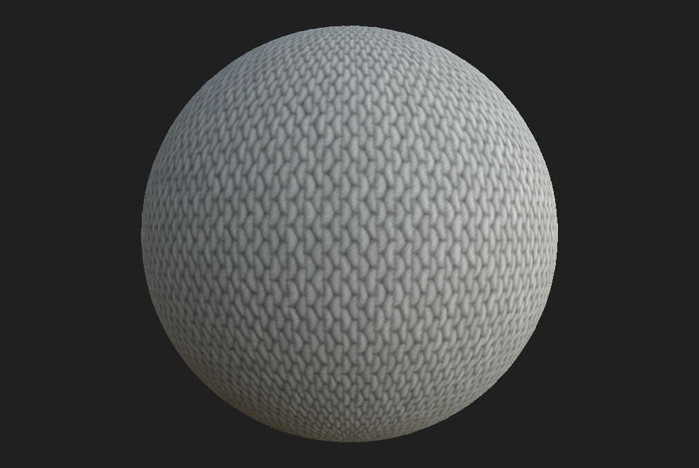 ArtStation - Basic Knitted Fabric