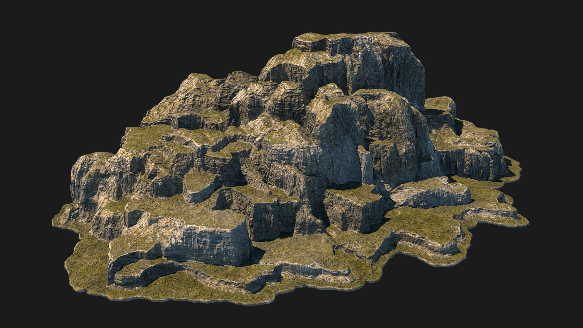 ArtStation - Procedural Cliffs